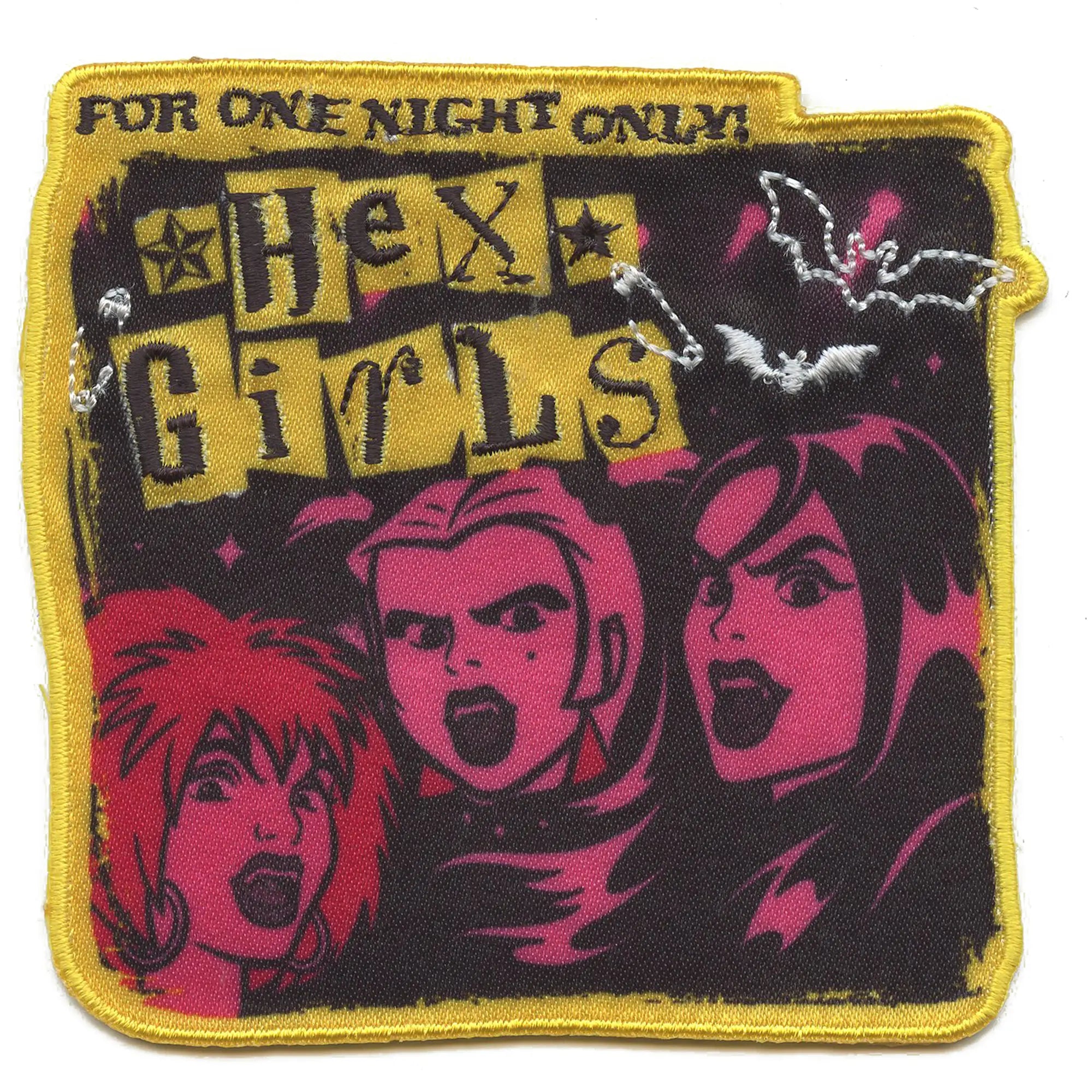 Scooby-Doo Hex Girls Patch One Night Only Sublimated Embroidered Iron ...