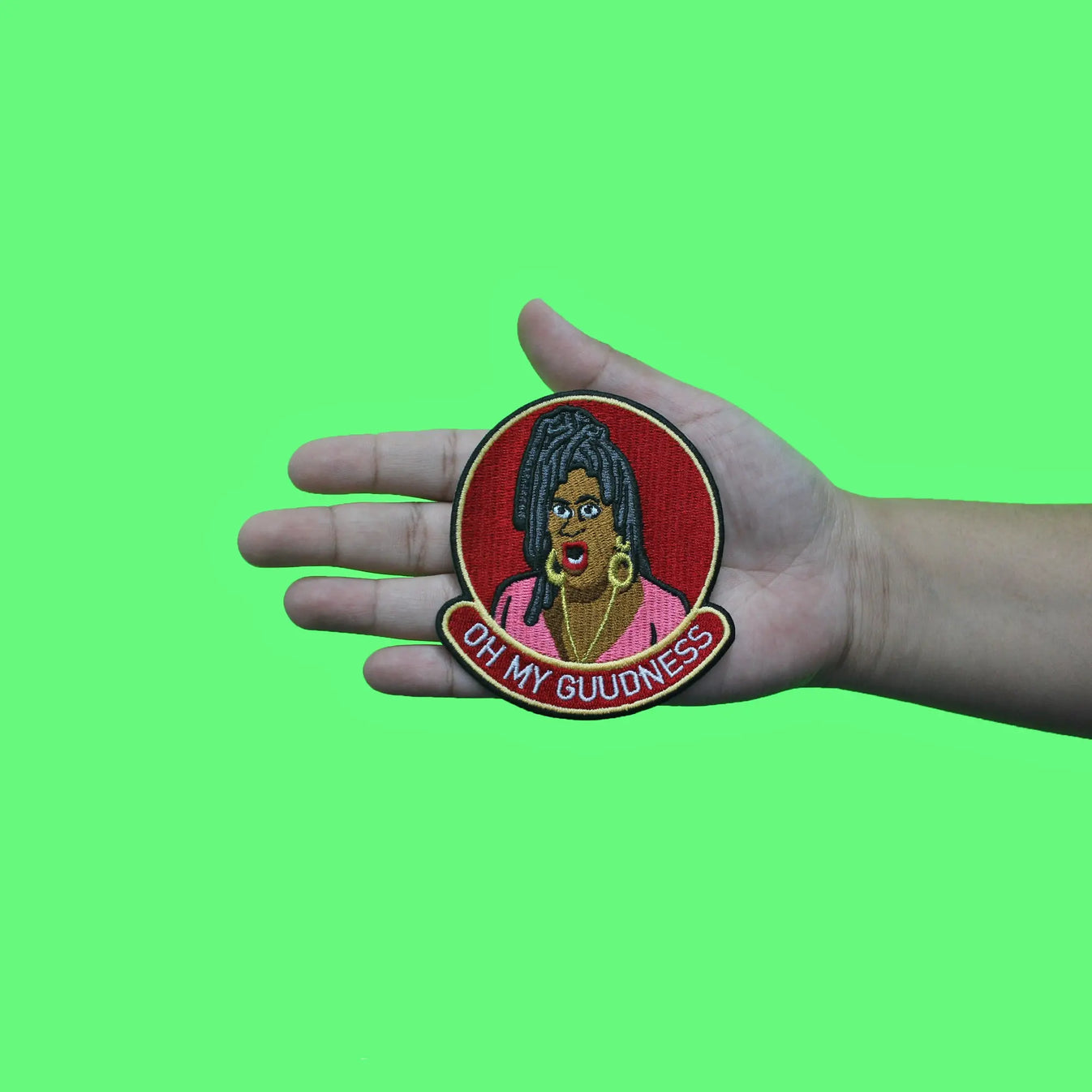 Sheneneh Oh My Guudness Patch Funny Meme Embroidered Iron On – Patch Collection