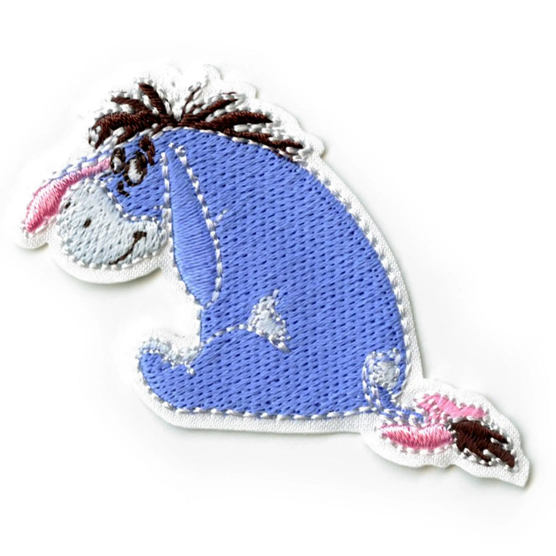 Disney Eeyore Sitting Patch Cartoon Winnie Pooh Embroidered Iron On ...