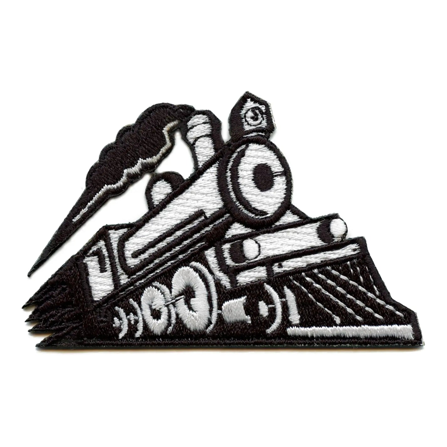 Steam Train Patch Railway Locomotive Embroidered Iron On – Patch Collection