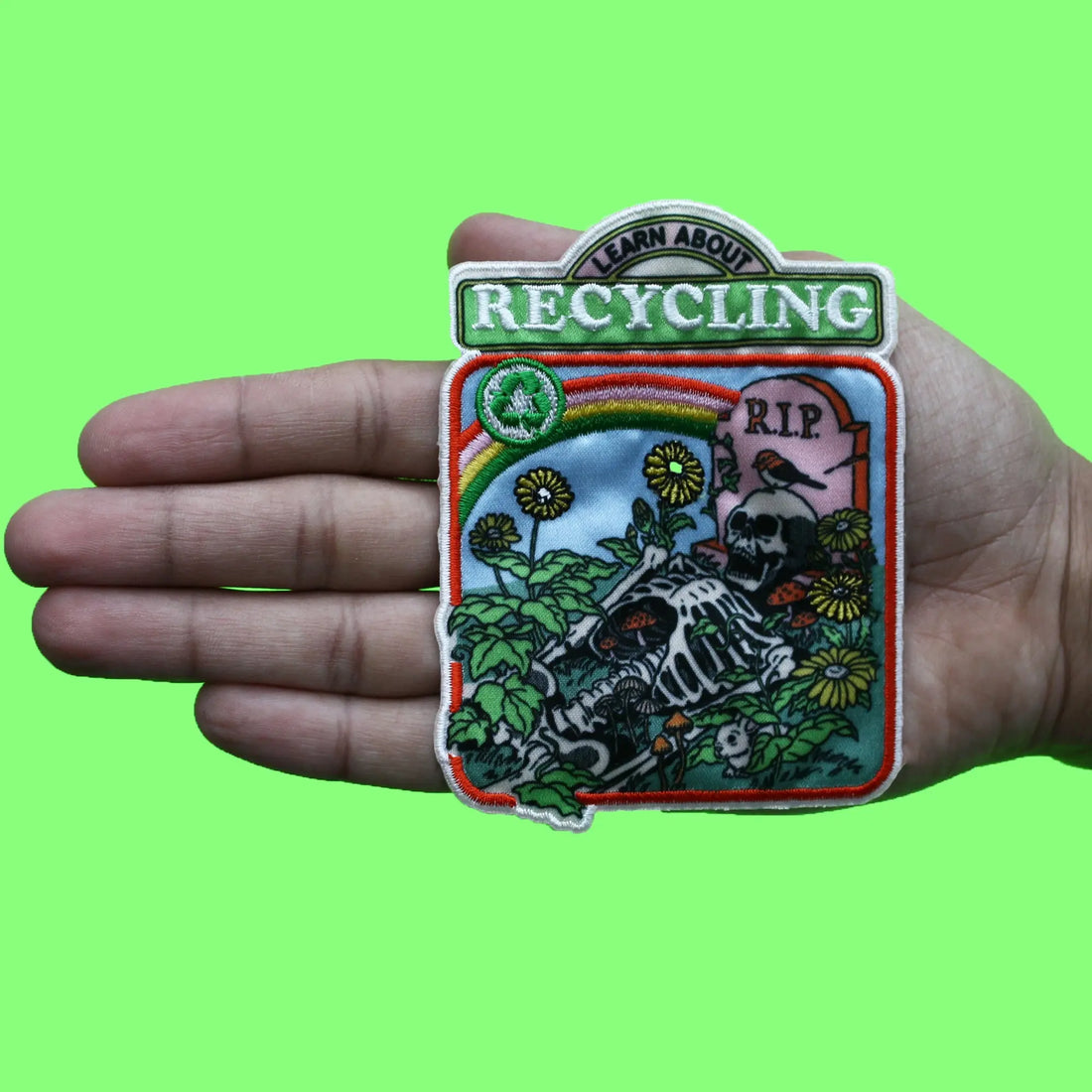 Steven Rhodes Rotten Corpse Patch Learning about Recycling Sublimated ...