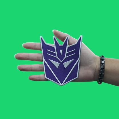 Transformers Purple Helmet Insignia Patch Decepticons – Patch Collection