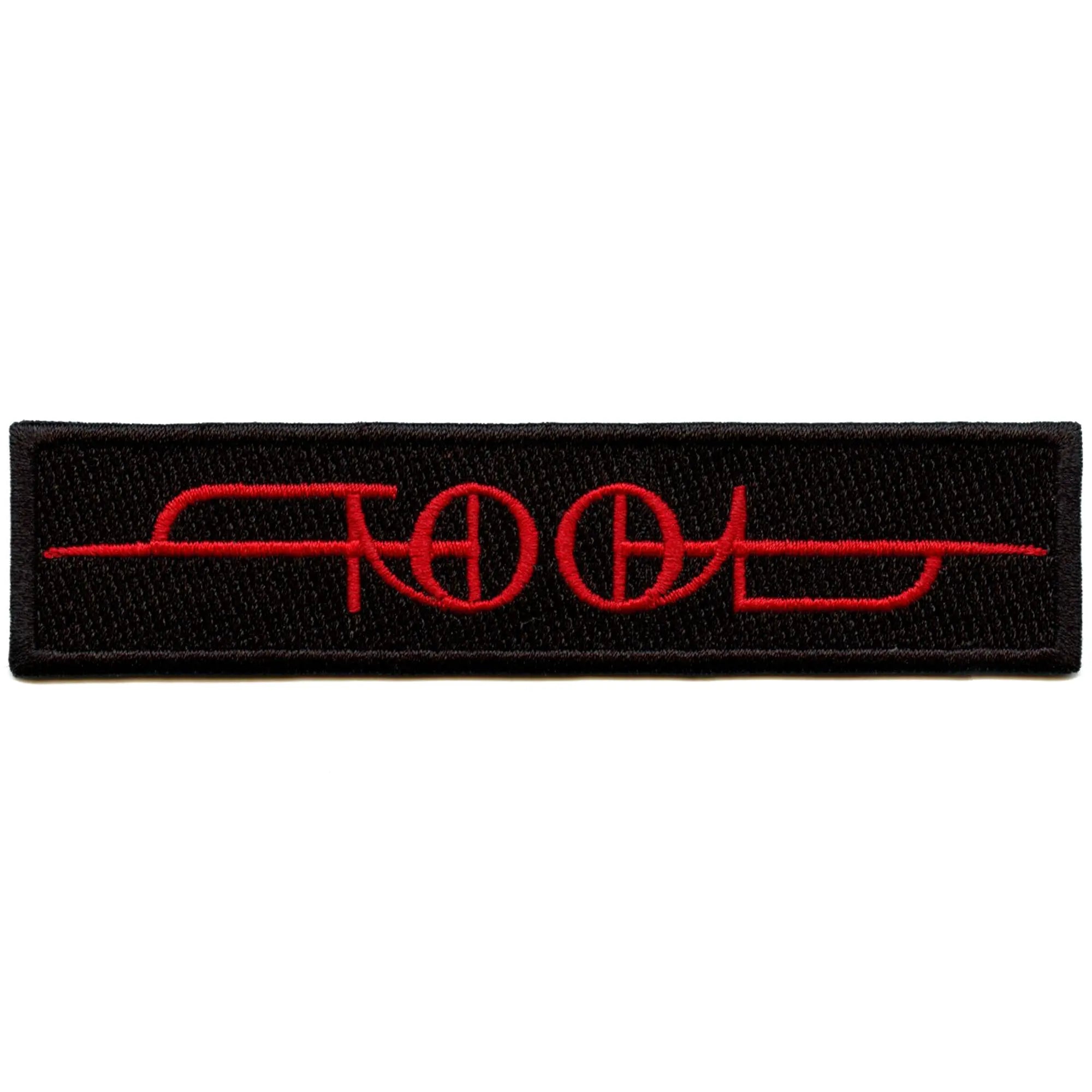 Tool Rock Band Patch Red Fear Inoculum Logo Embroidered Iron On – Patch ...