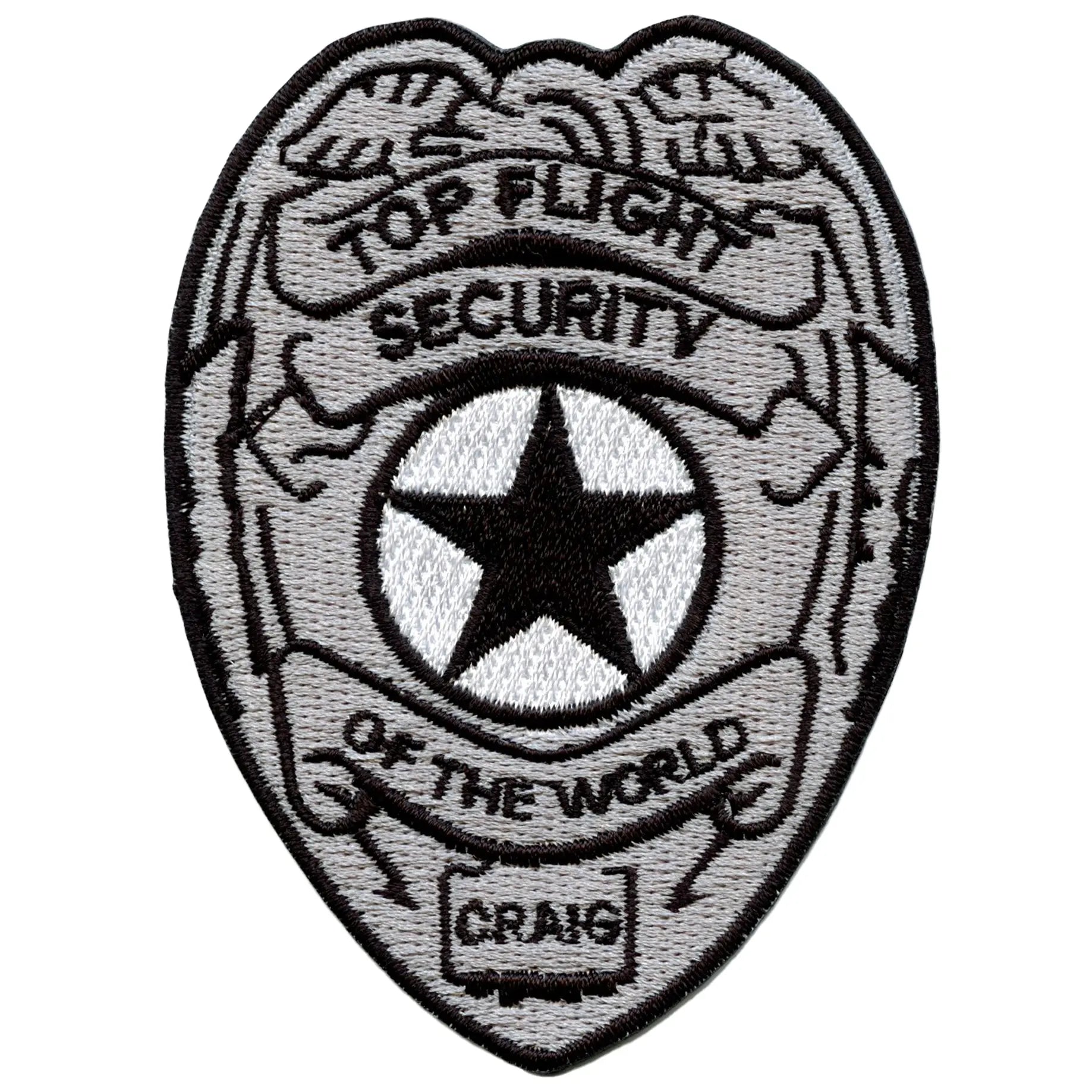 Top Flight Security Of The World Patch Craig Guard Badge Embroidered I ...