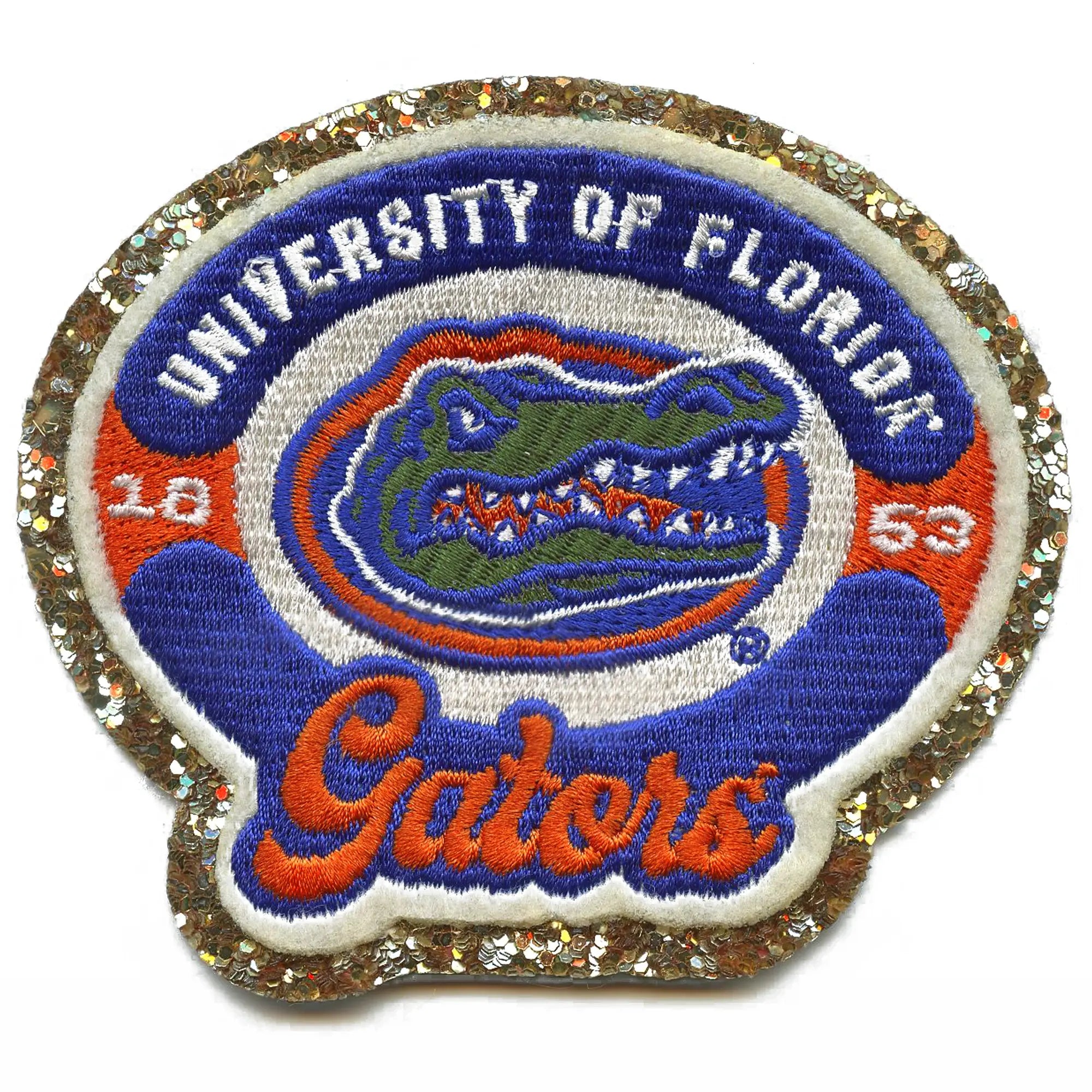 University of Florida Gators Patch Gold EST.1853 Embroidered Logo ...