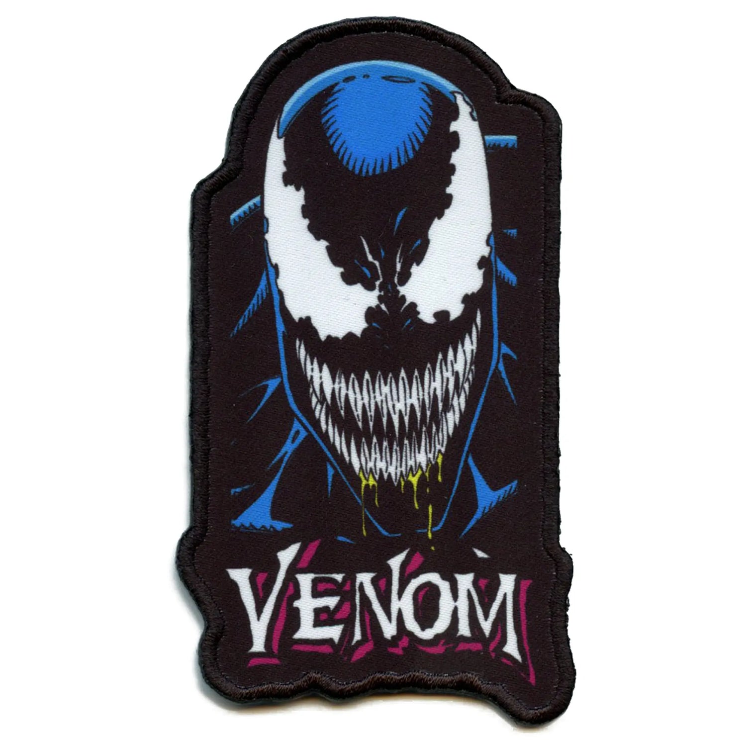 Venom Evil Grin Patch Marvel Comics Spiderman Sublimated Iron On ...
