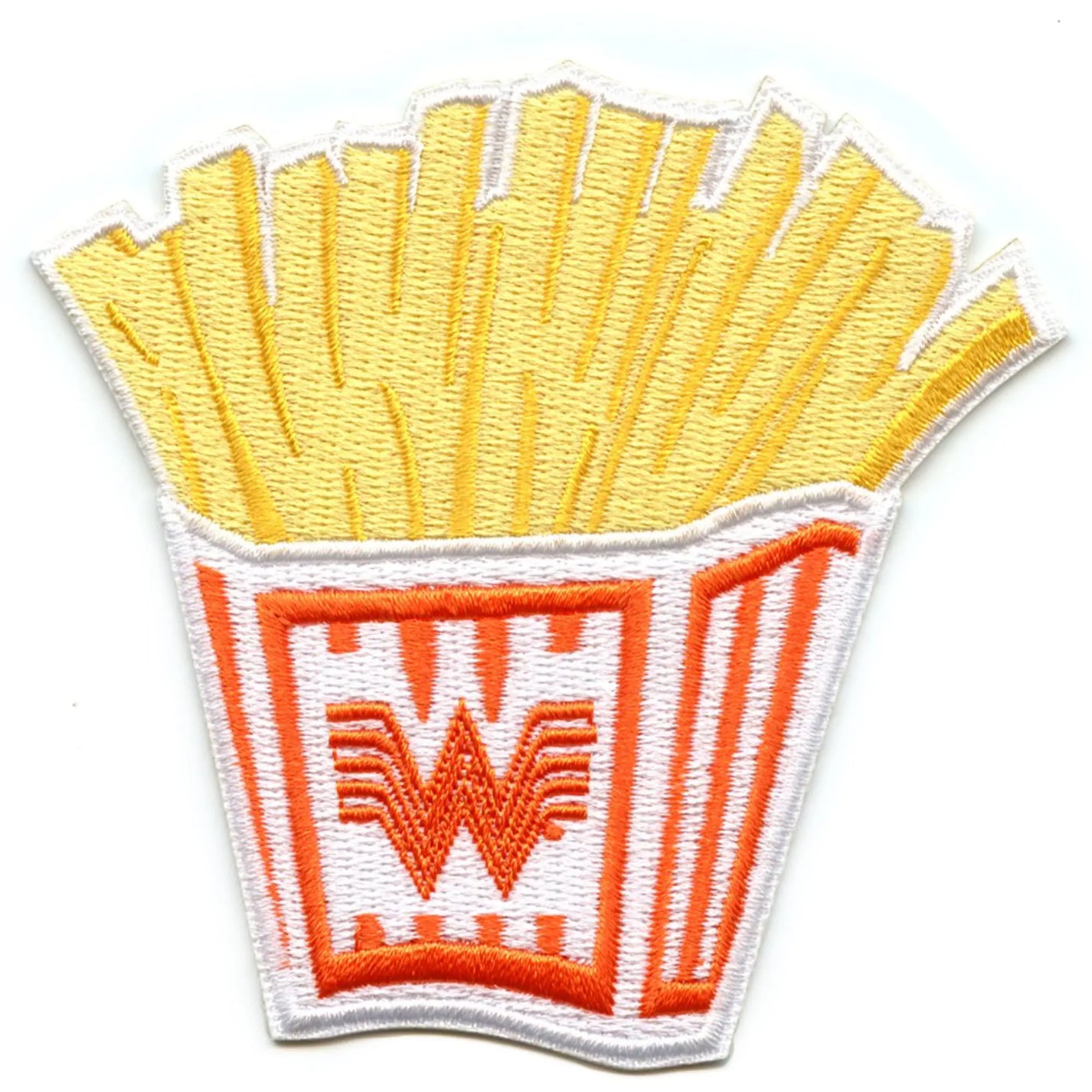 Whataburger French Fries Patch Texas Fast Food Embroidered Iron On ...