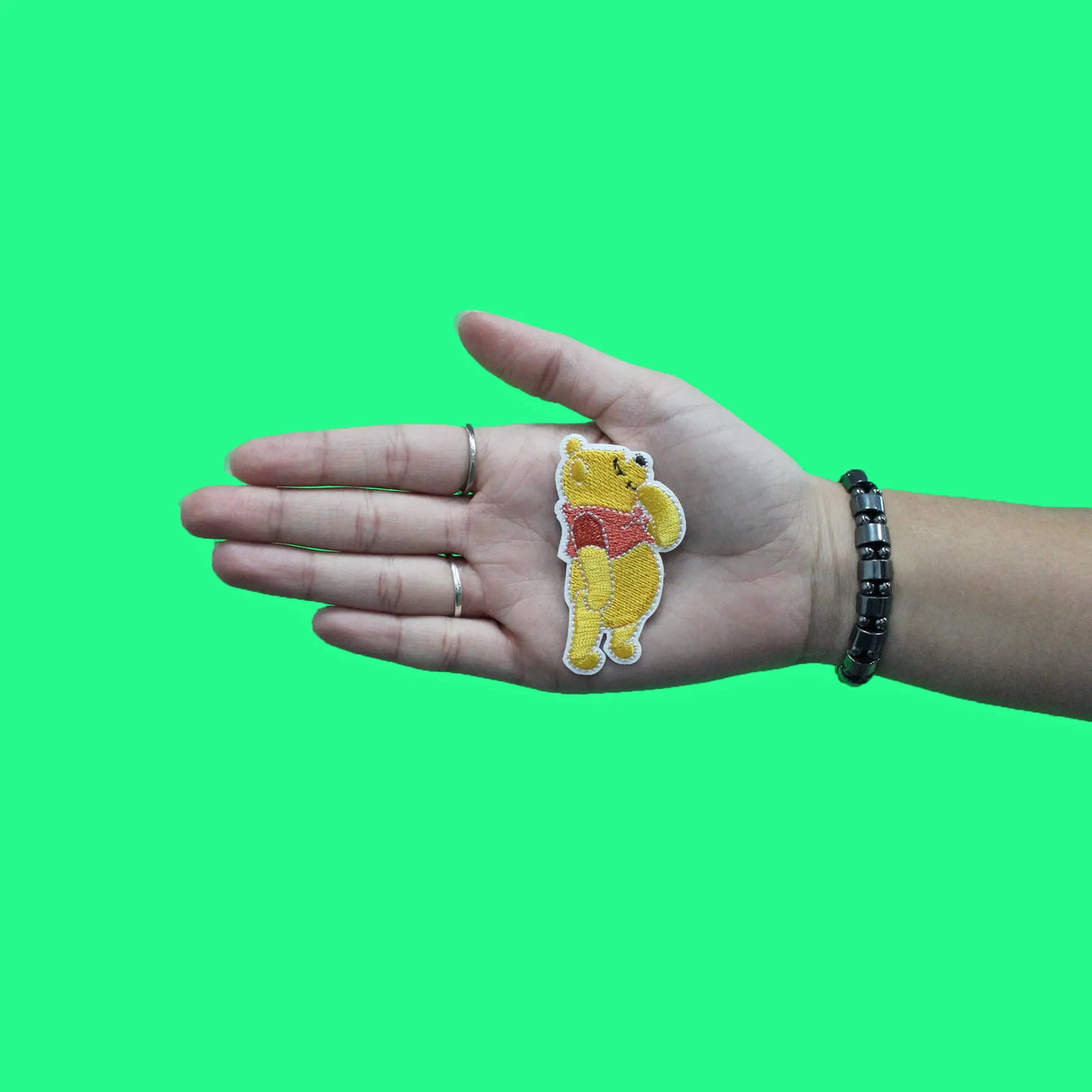 Disney The Winnie Pooh Bear Patch Cartoon Looking Up Embroidered Iron ...