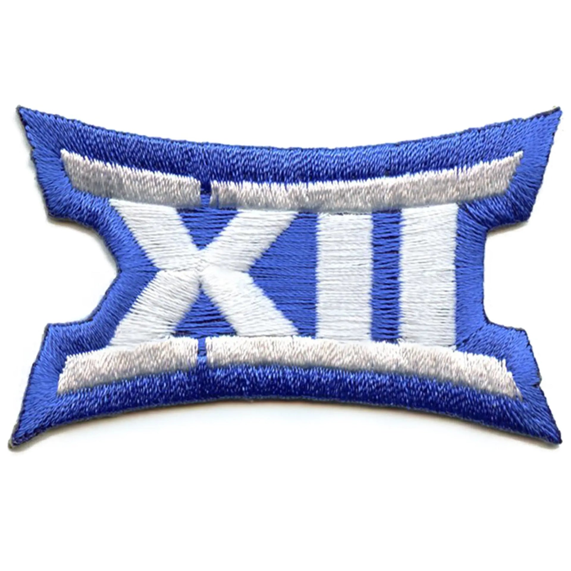 Brigham Young University Big 12 XII Conference White Blue Jersey Unifo ...