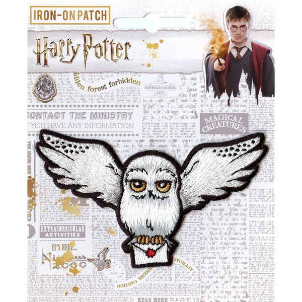 Harry Potter Hedwig Embroidered Iron-on Patch – Patch Collection