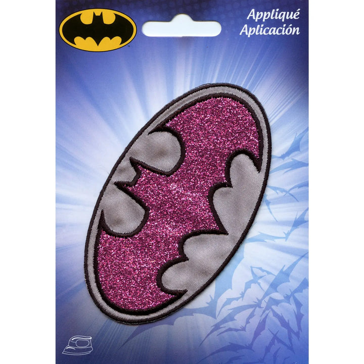 Dc Comics Batgirl Pink Shimmer Iron on Applique Patch – Patch Collection