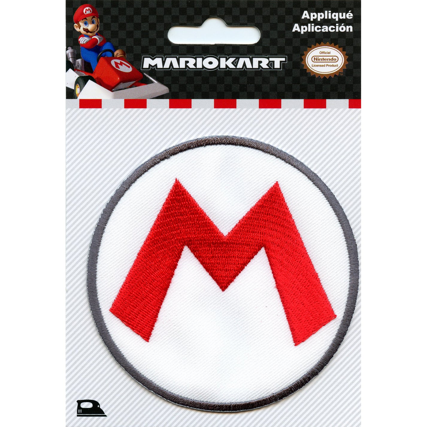 Nintendo Super Mario Game "M" Iron On Patch – Patch Collection