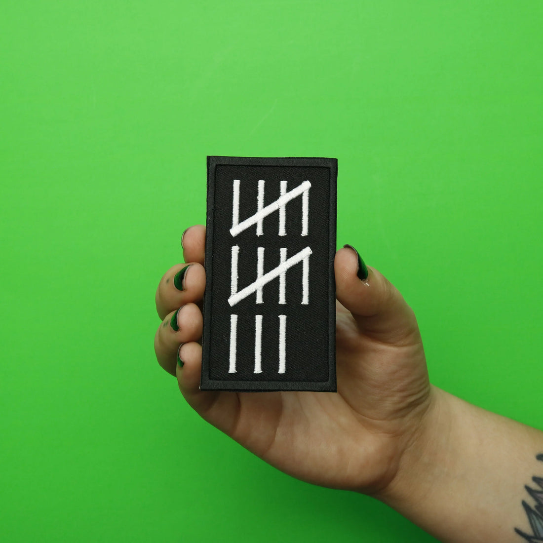 The 13th Amendment - Tally Marks Embroidered Iron On Patch – Patch ...