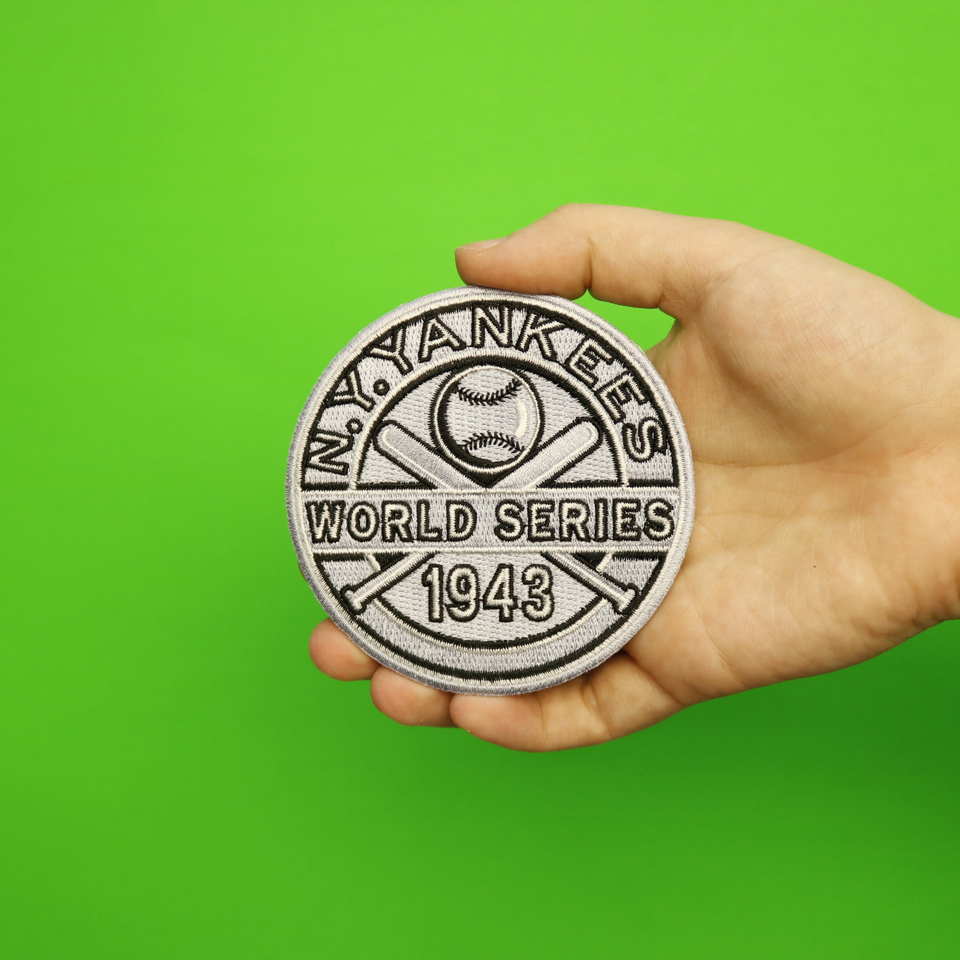 1943 New York Yankees MLB World Series Championship Jersey Patch ...