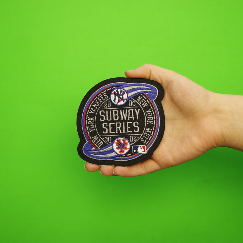 2000 Subway MLB World Series Championship Logo Jersey Patch New York ...