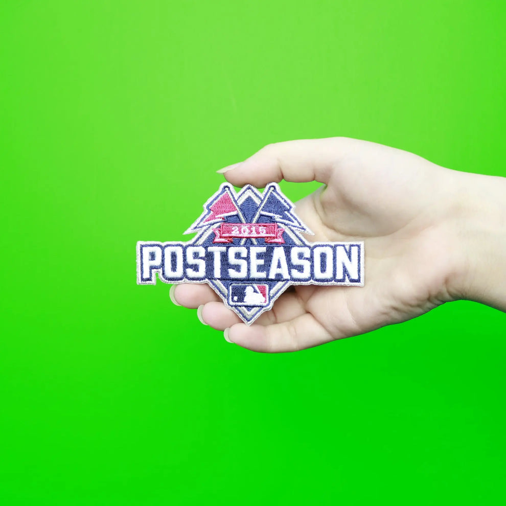2015 Official Major League Baseball Post Season Logo Jersey Sleeve ...