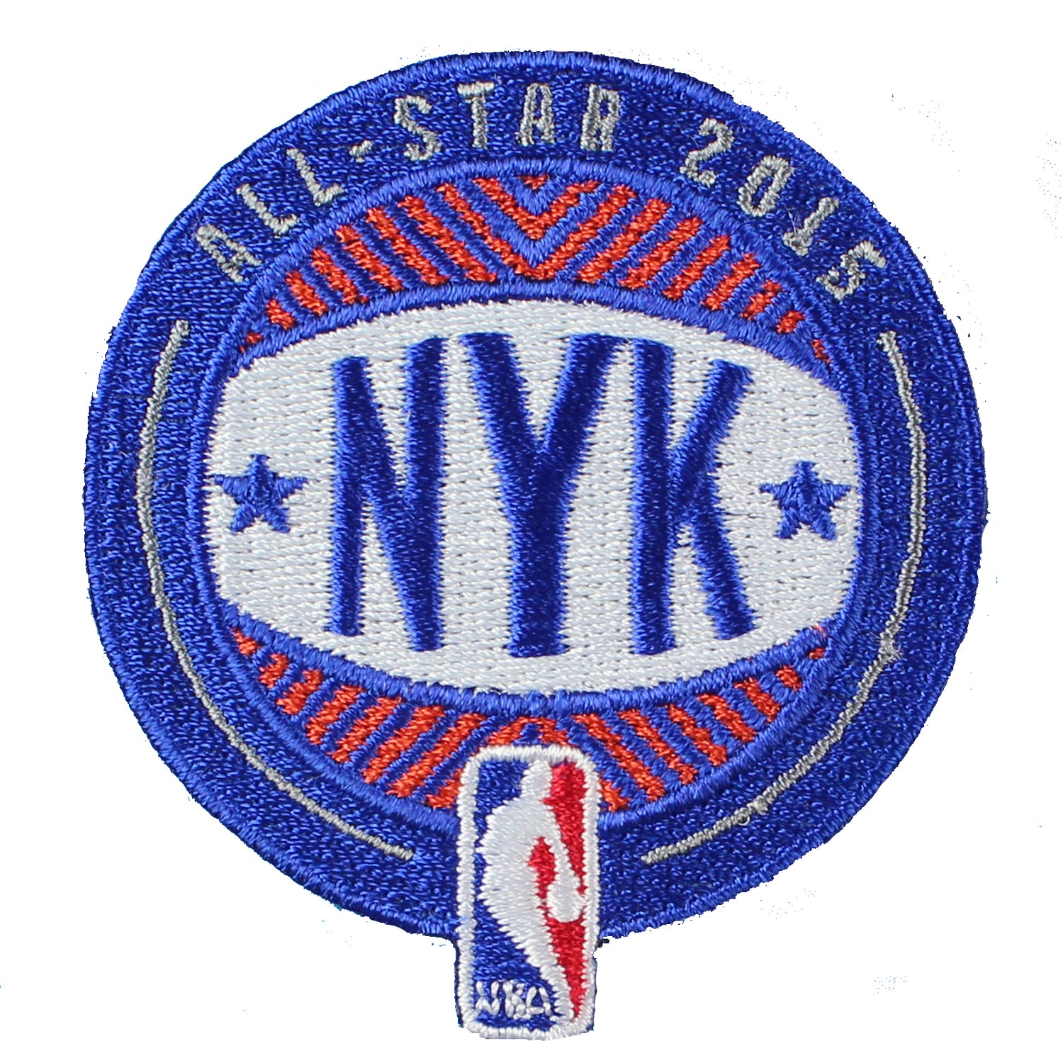 2015 NBA All Star Game Patch in New York City Knicks Jersey Patch ...