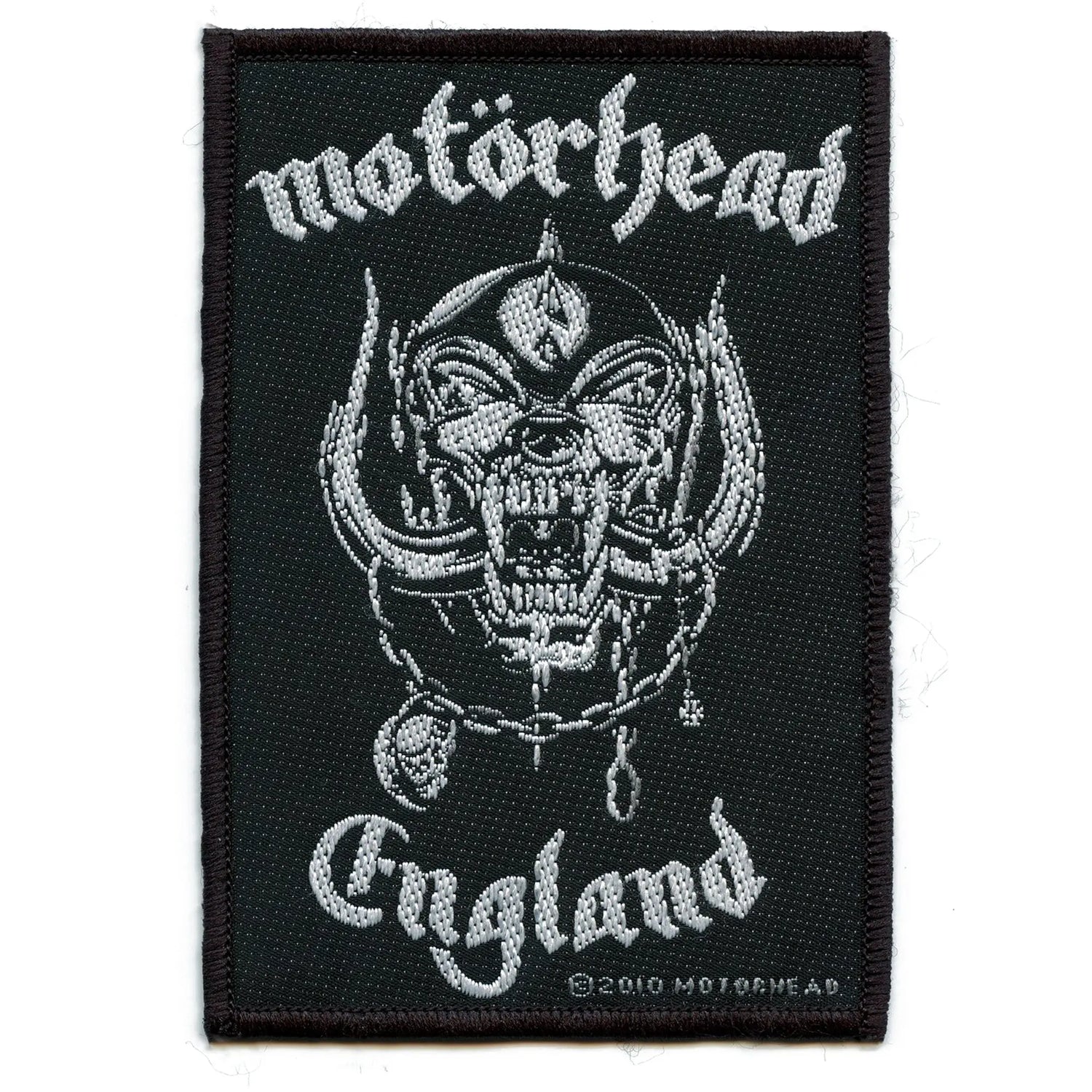 2010 Motorhead England Woven Sew On Patch – Patch Collection