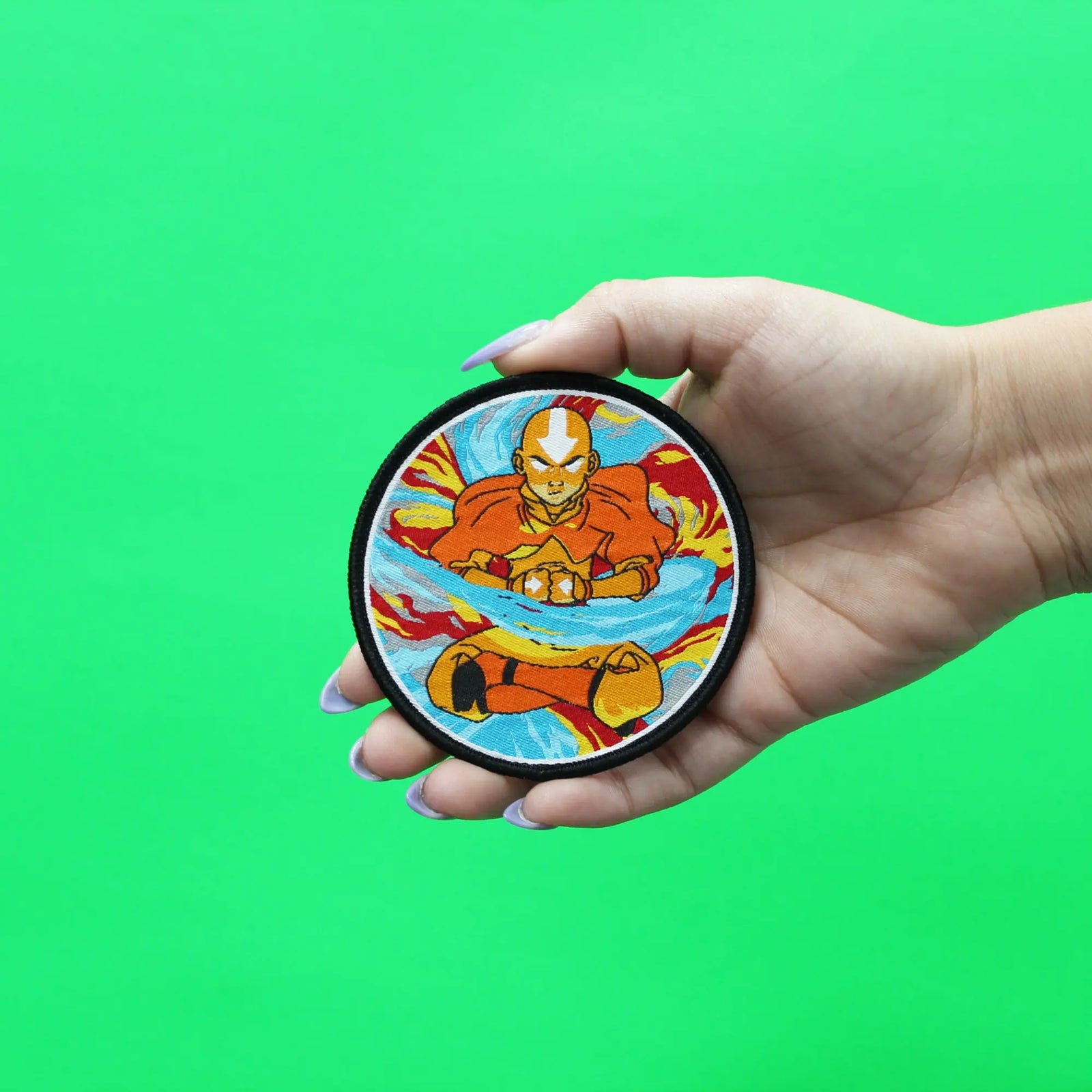 Official Avatar: The Last Airbender Patch Aang In the Avatar State ...