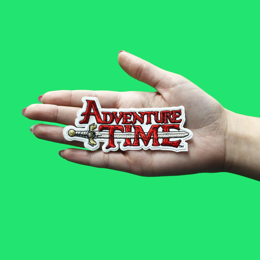 Adventure Time Main Logo Patch Cartoon Network Animation – Patch Collection
