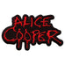 Official Alice Cooper Embroidered Iron On Patch – Patch Collection