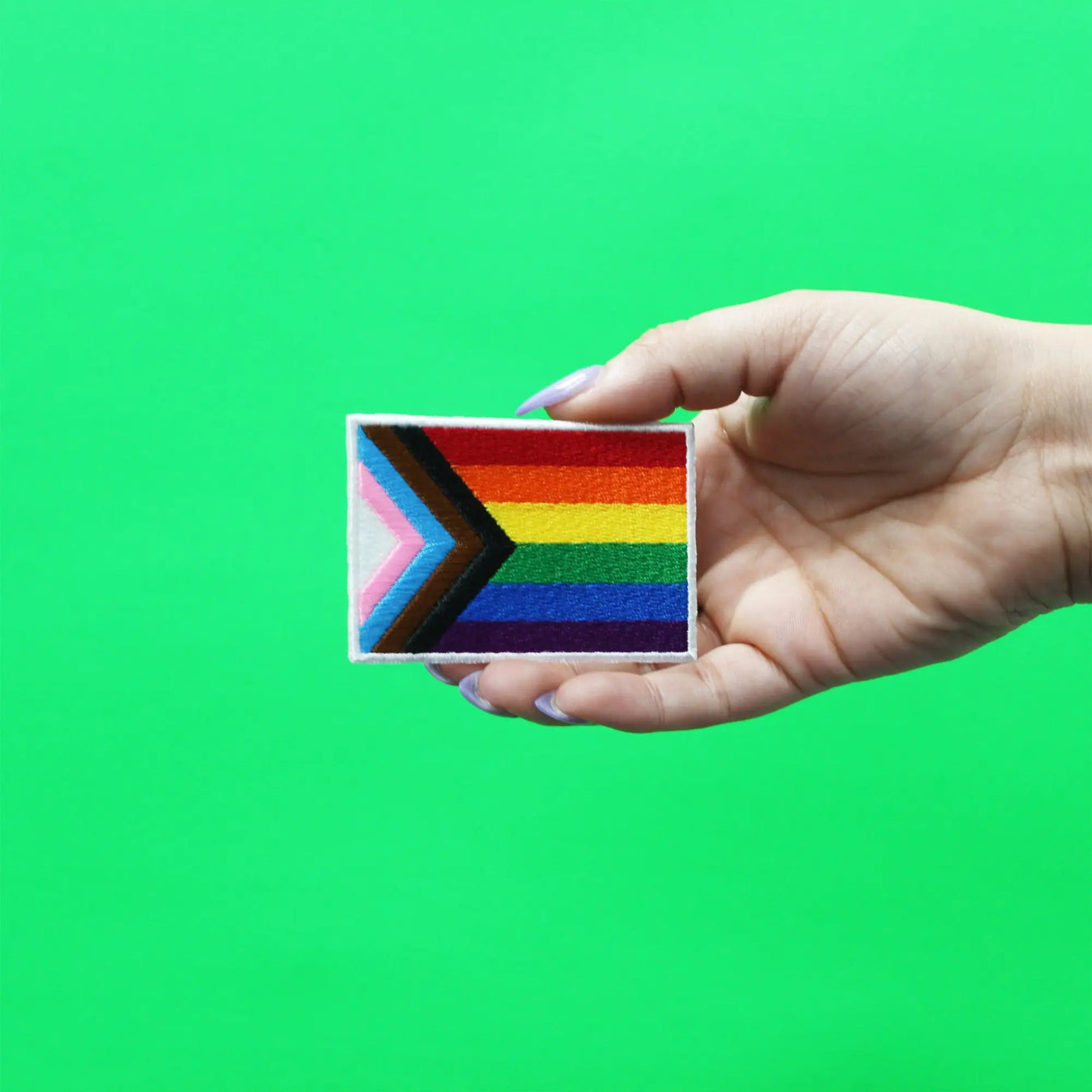 All Inclusive Pride Flag Patch LGBTQ+ Community Embroidered Iron On ...