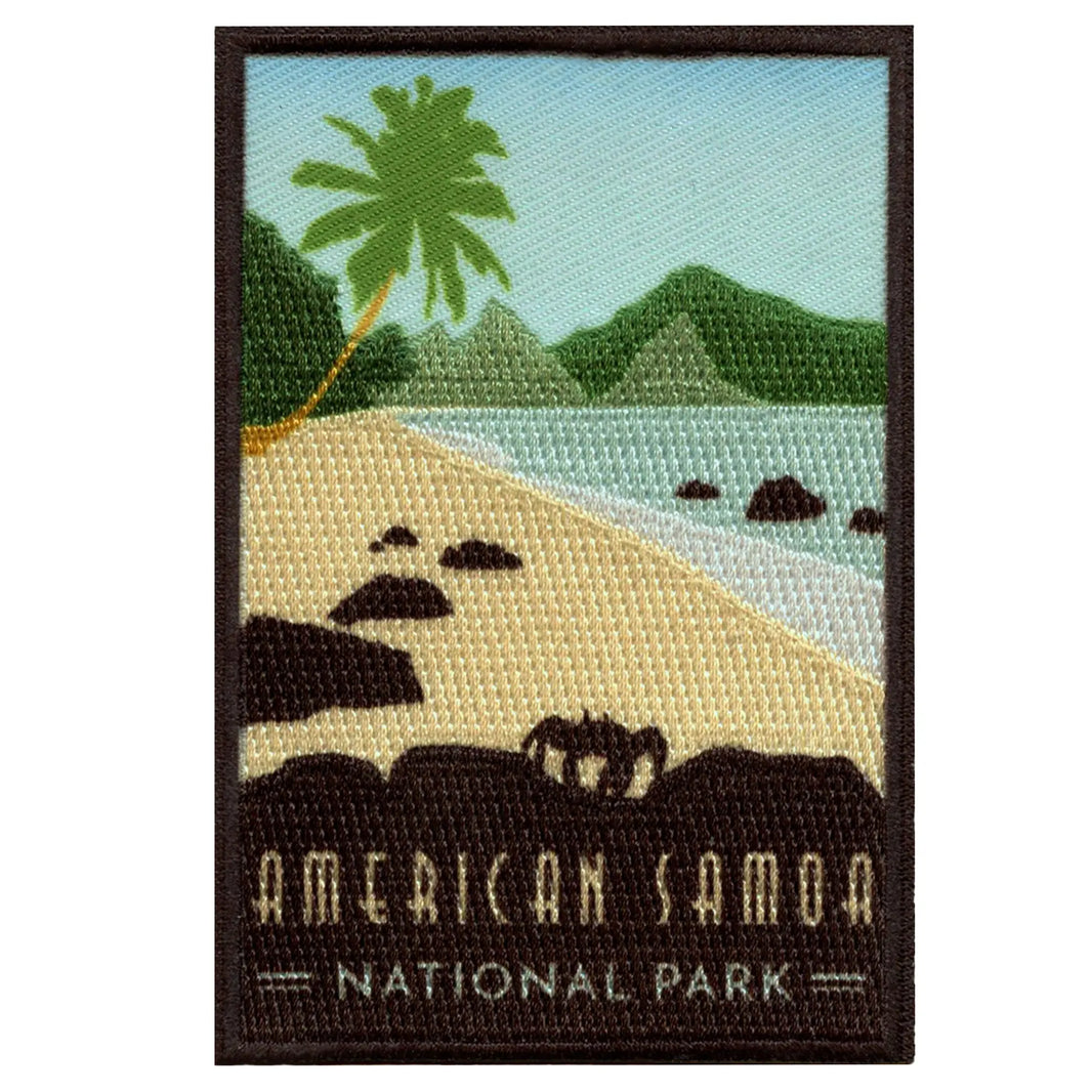 American Samoa National Park Patch Island Travel Ocean – Patch Collection