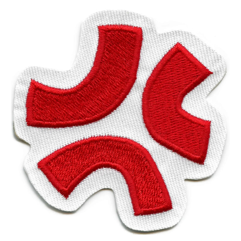 Angry Symbol Patch Anime Emoji Embroidered Iron On – Patch Collection