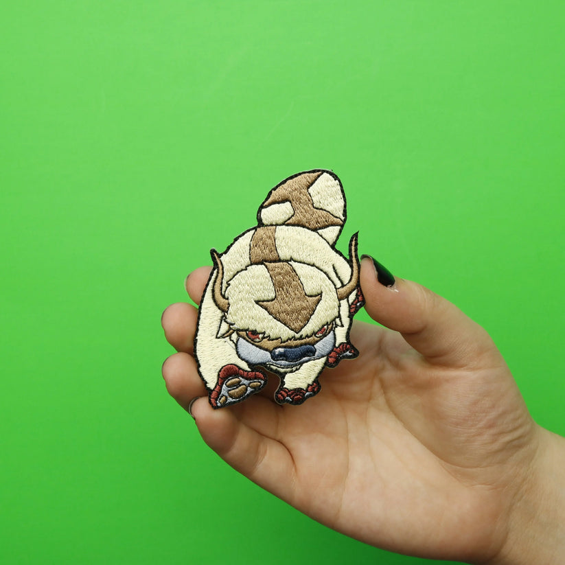 Avatar: The Last Airbender Appa Embroidered Iron On Patch – Patch Collection