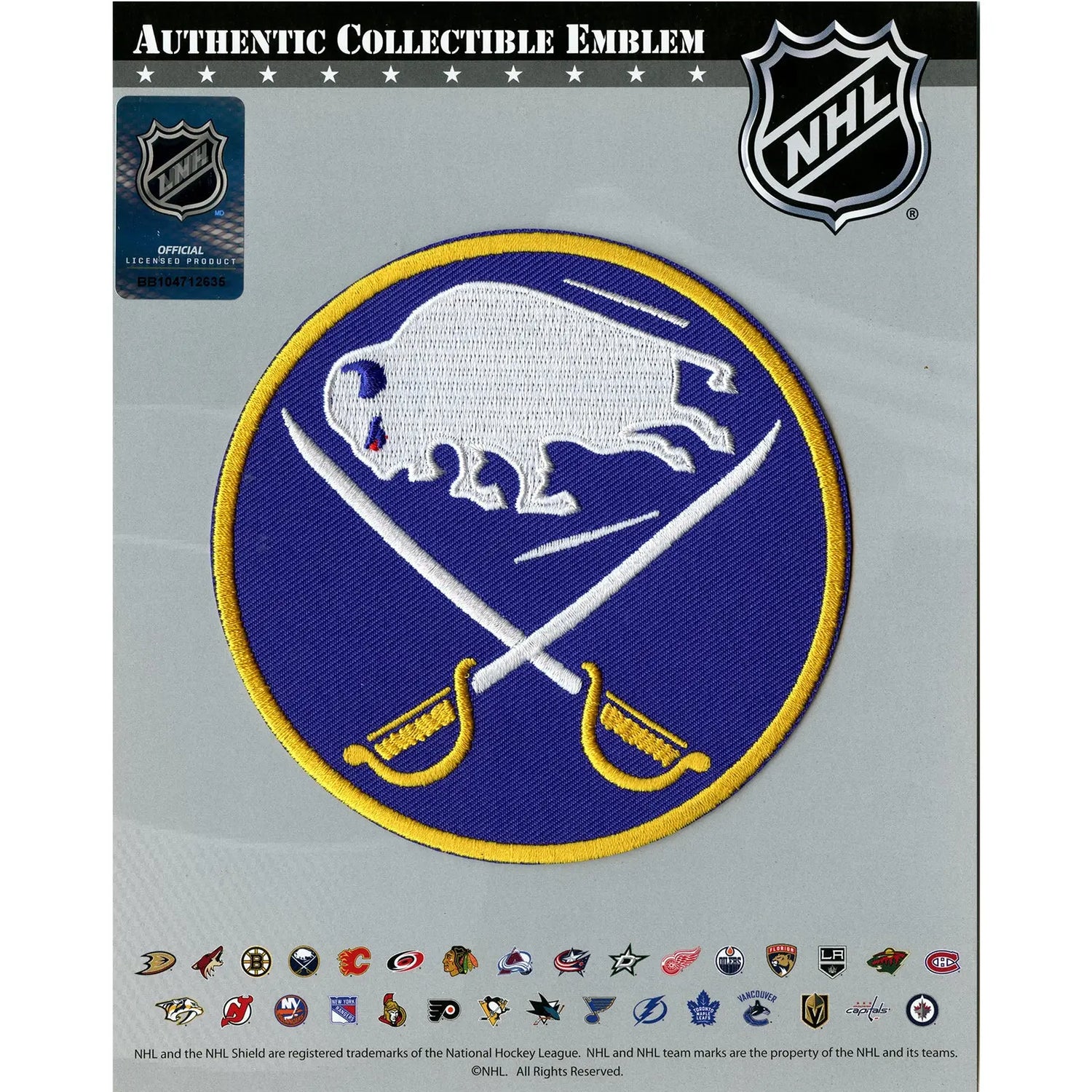 2021 Buffalo Sabres Team Logo Jersey Patch – Patch Collection