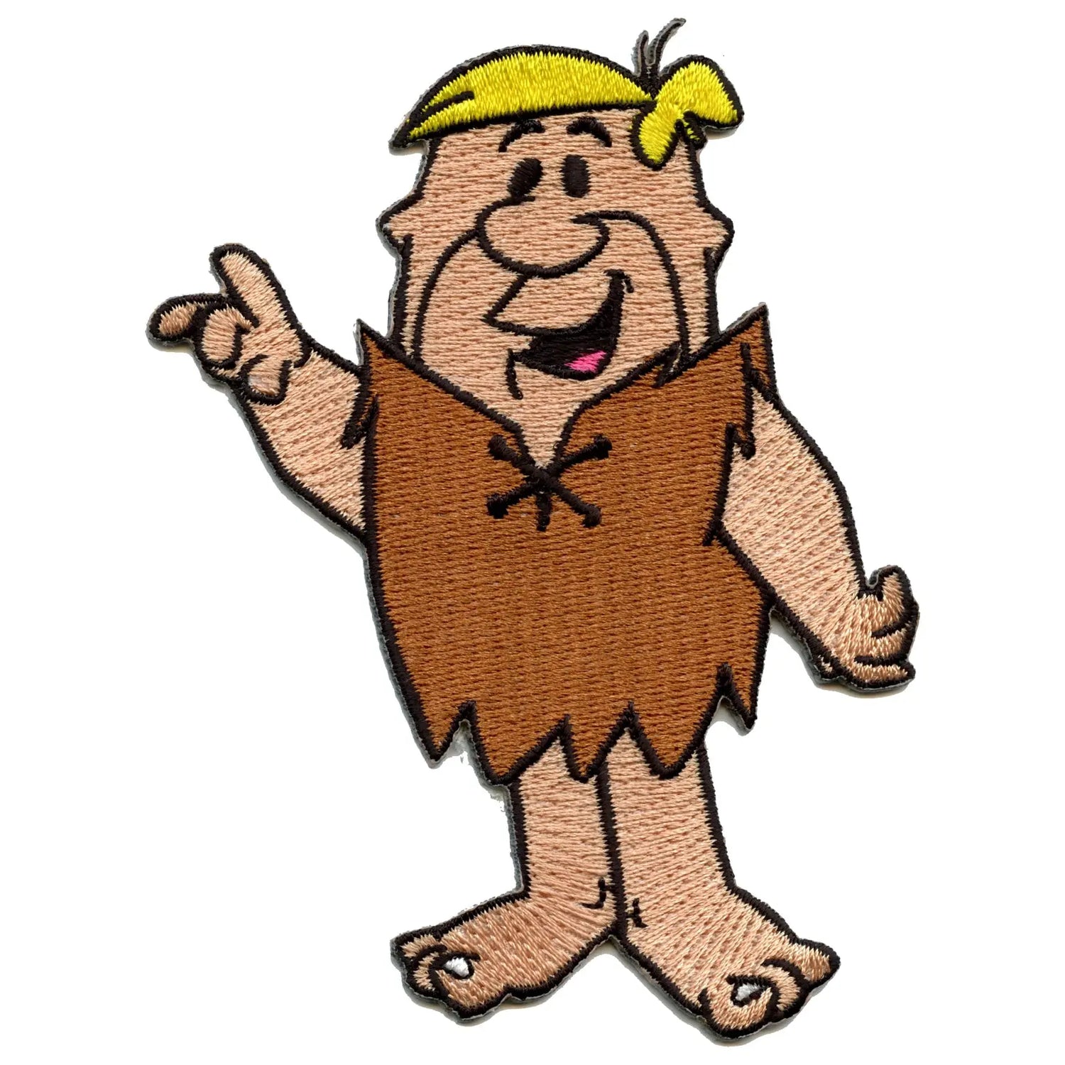 Officially Licensed The Flintstones Barney Rubble Embroidered Iron On ...