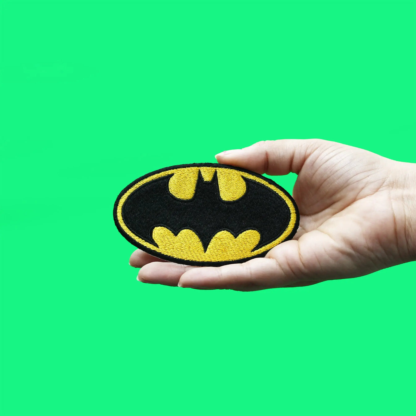 DC Comics Patch Batman Logo Embroidered Iron On - Medium – Patch Collection