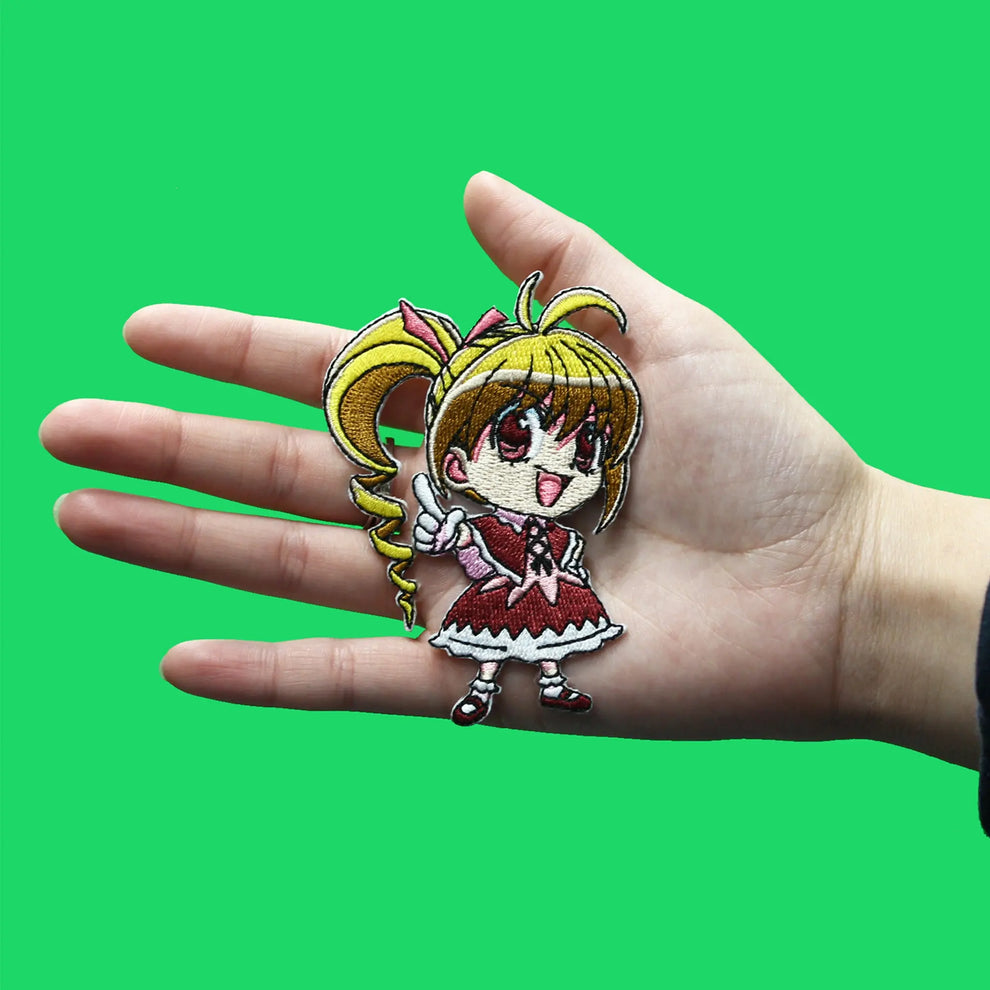 HunterXHunter Bisky Pose Patch Pointing Full Body Embroidered Iron on ...