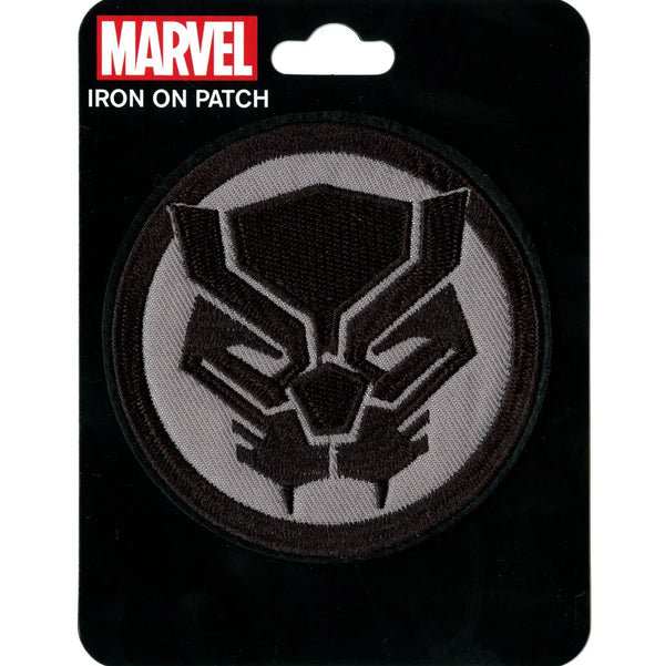 Marvel Black Panther Patch Mask Logo Embroidered Iron On – Patch Collection