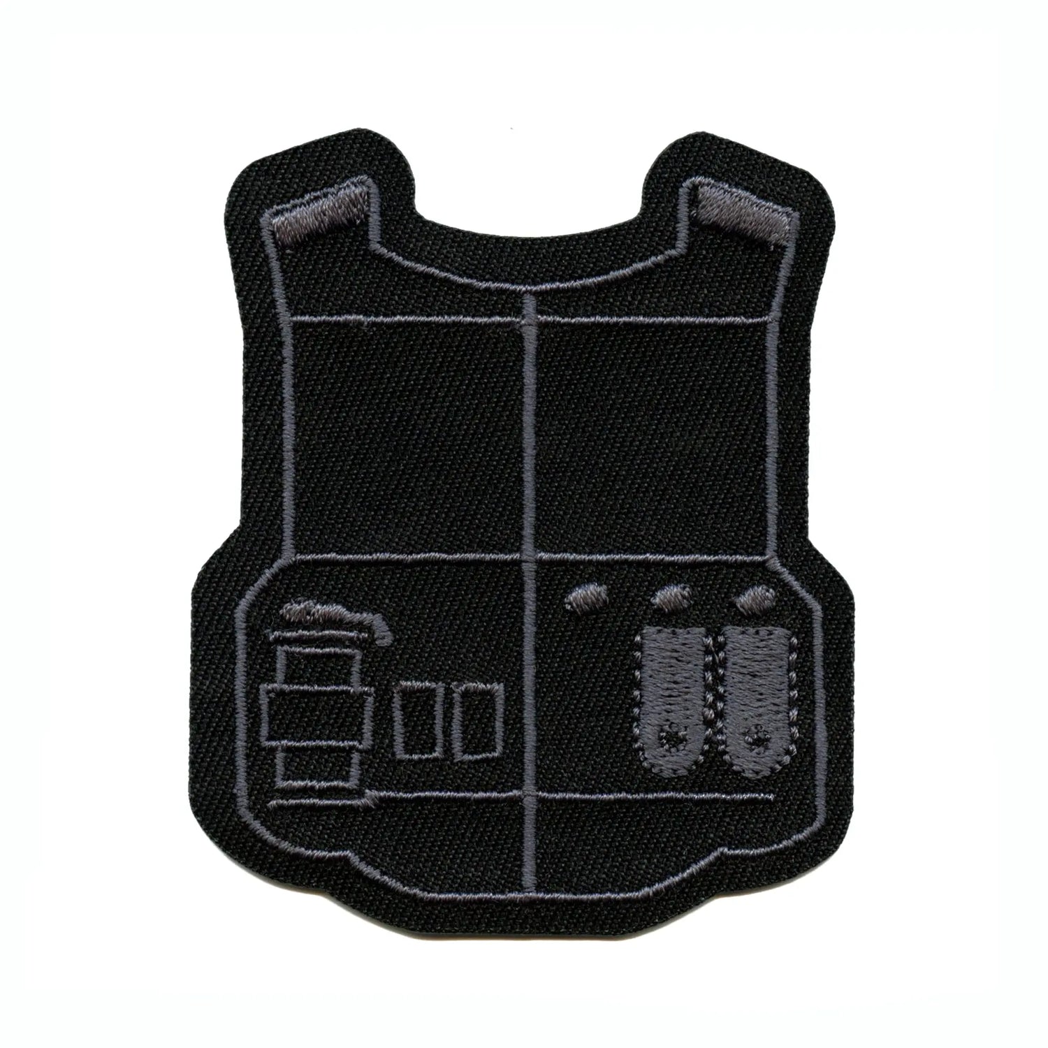 Bullet Proof Vest Patch Police Gear Video Embroidered Iron On – Patch ...