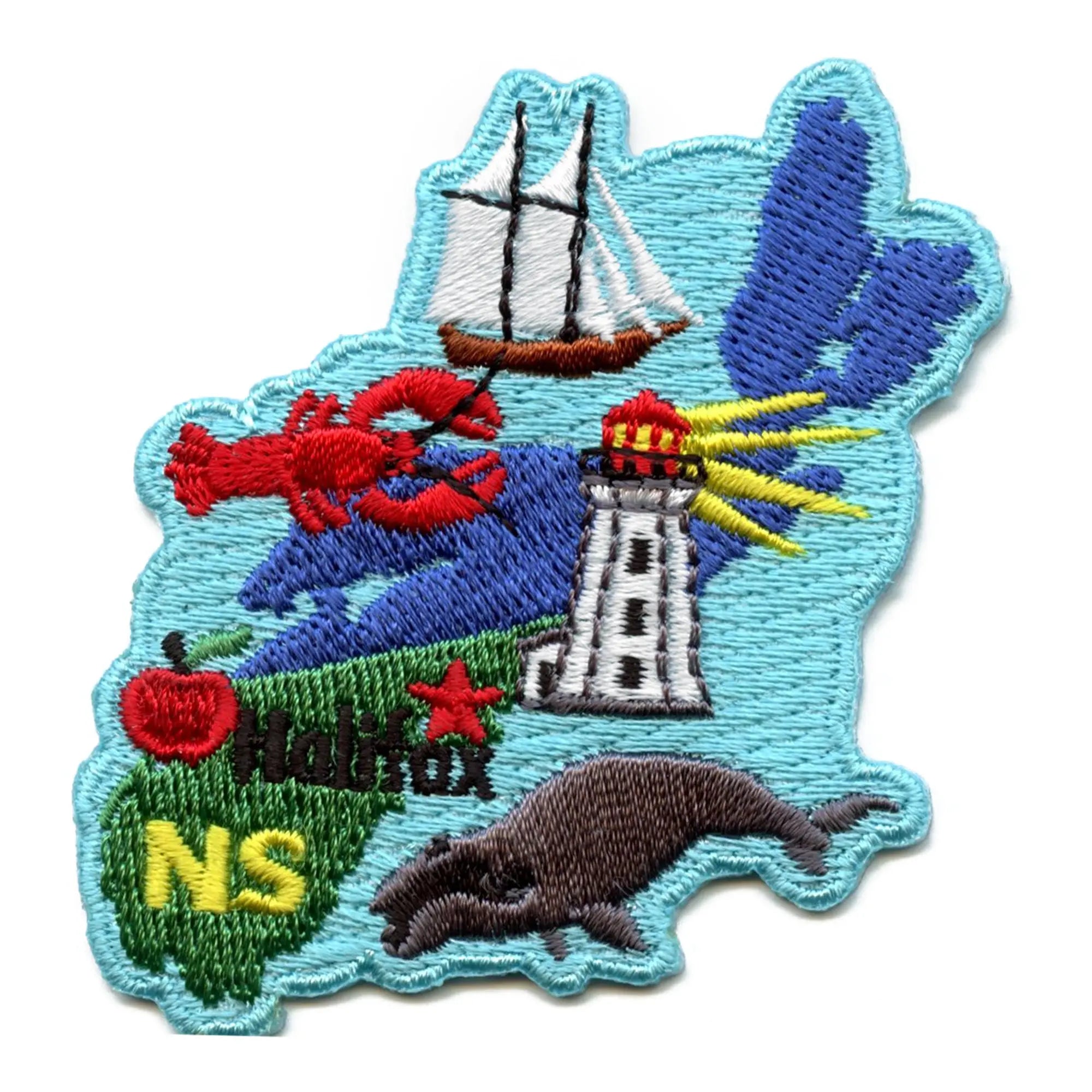 Nova Scotia Patch Canada Province Embroidered Iron On – Patch Collection