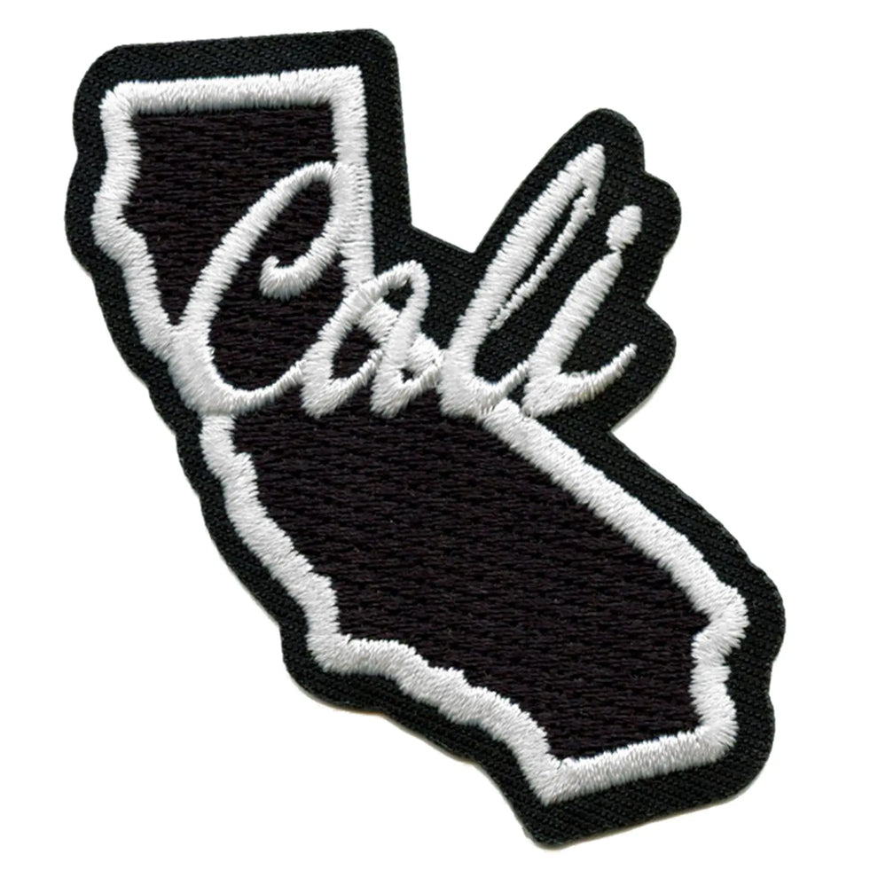 Cali State Script Iron On Patch – Patch Collection