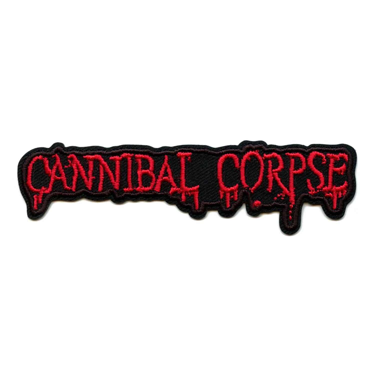 Cannibal Corpse Blood Logo Patch Death Metal Band Embroidered Iron On ...