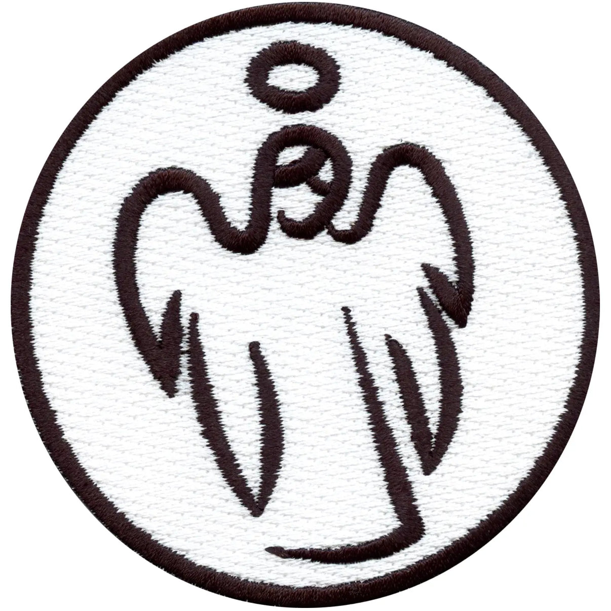 Christian Angel Embroidered Iron On Patch – Patch Collection