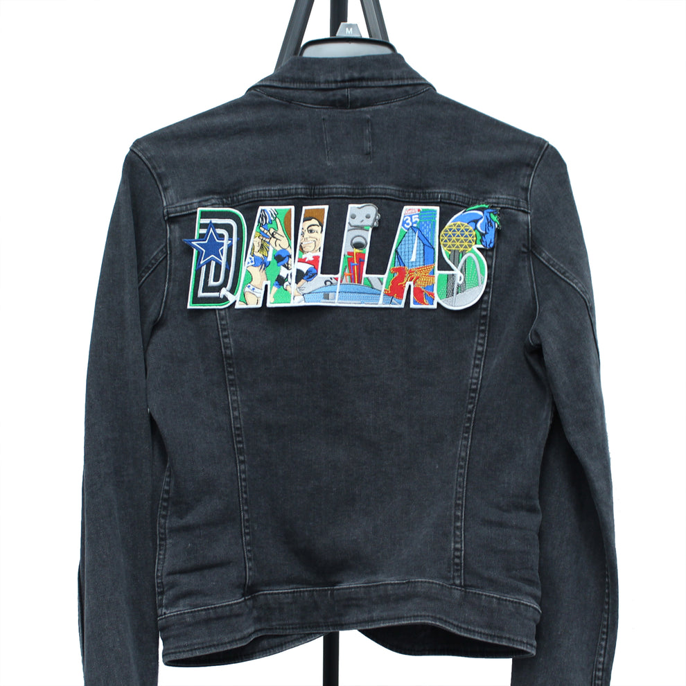 Dallas Texas Large Iconic Collage Patch Embroidered Iron On – Patch ...