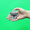Deaths Head Moth Patch With Moon Crystal EXCLUSIVE Embroidered Iron On ...