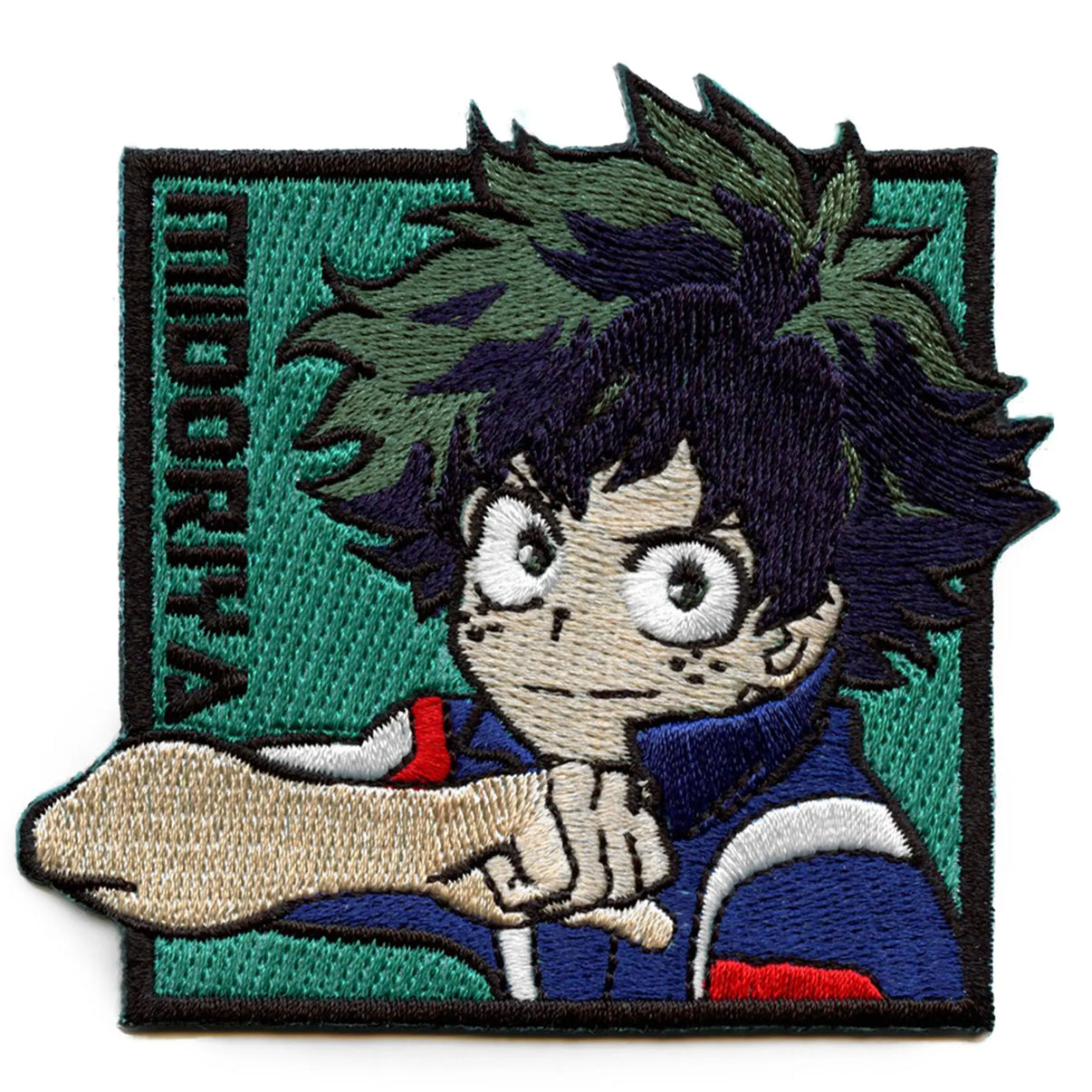 My Hero Academia Patch Deku Portrait Box Embroidered Iron On – Patch ...