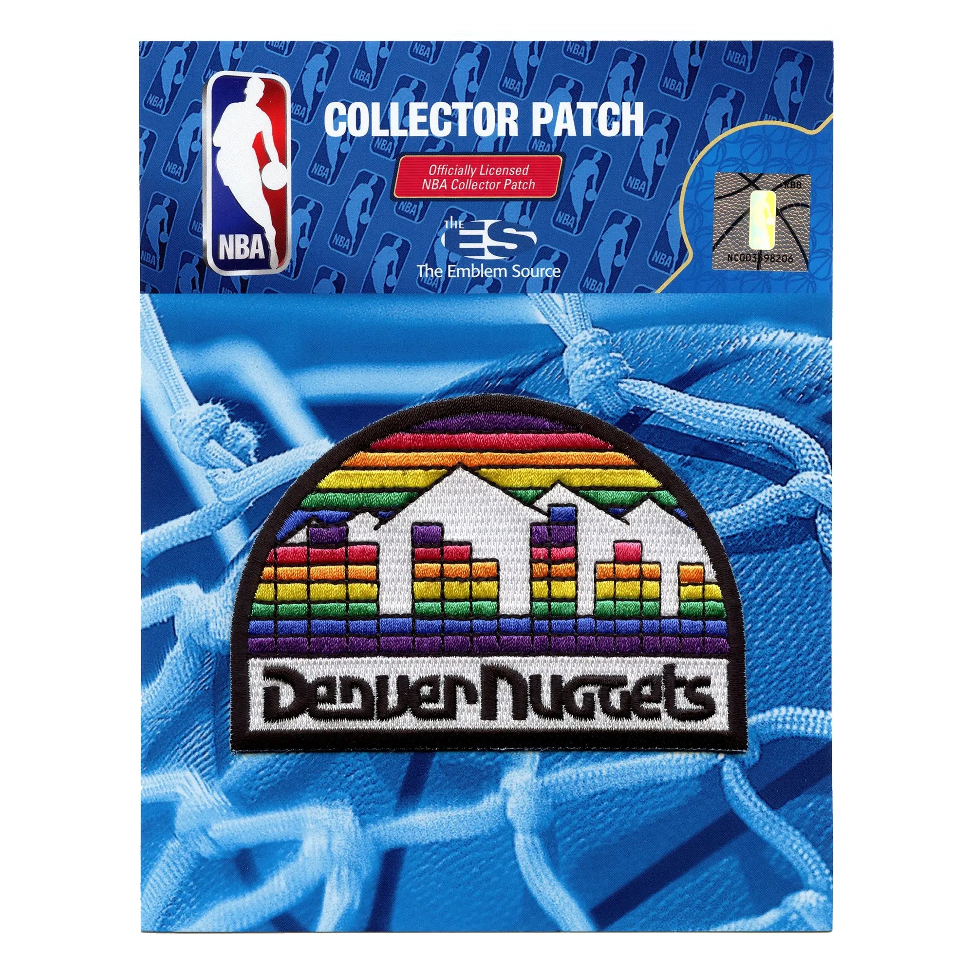 Denver Nuggets Patch Hardwood Classic Logo Embroidered Iron On – Patch ...
