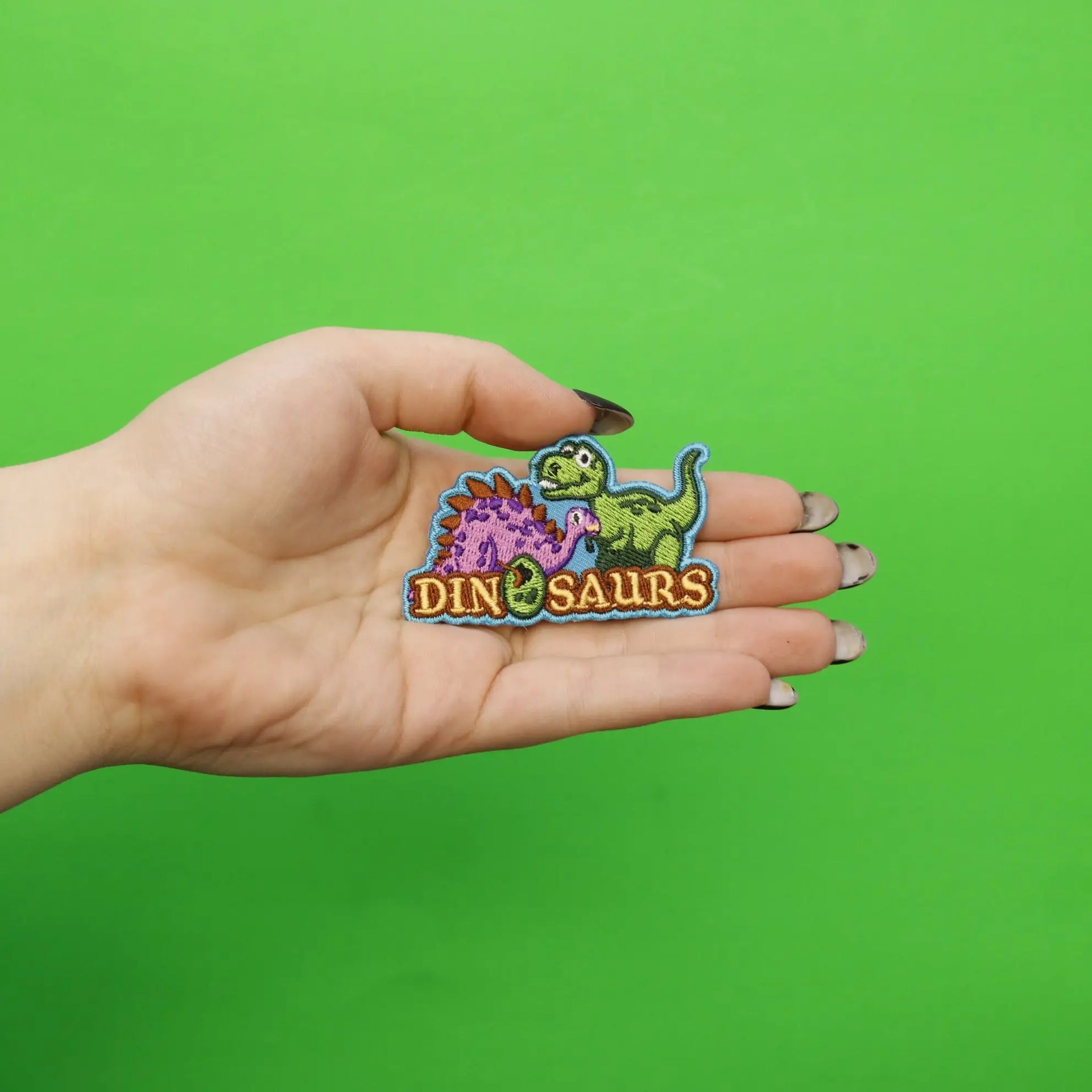 Dinosaurs Embroidered Iron On Patch – Patch Collection