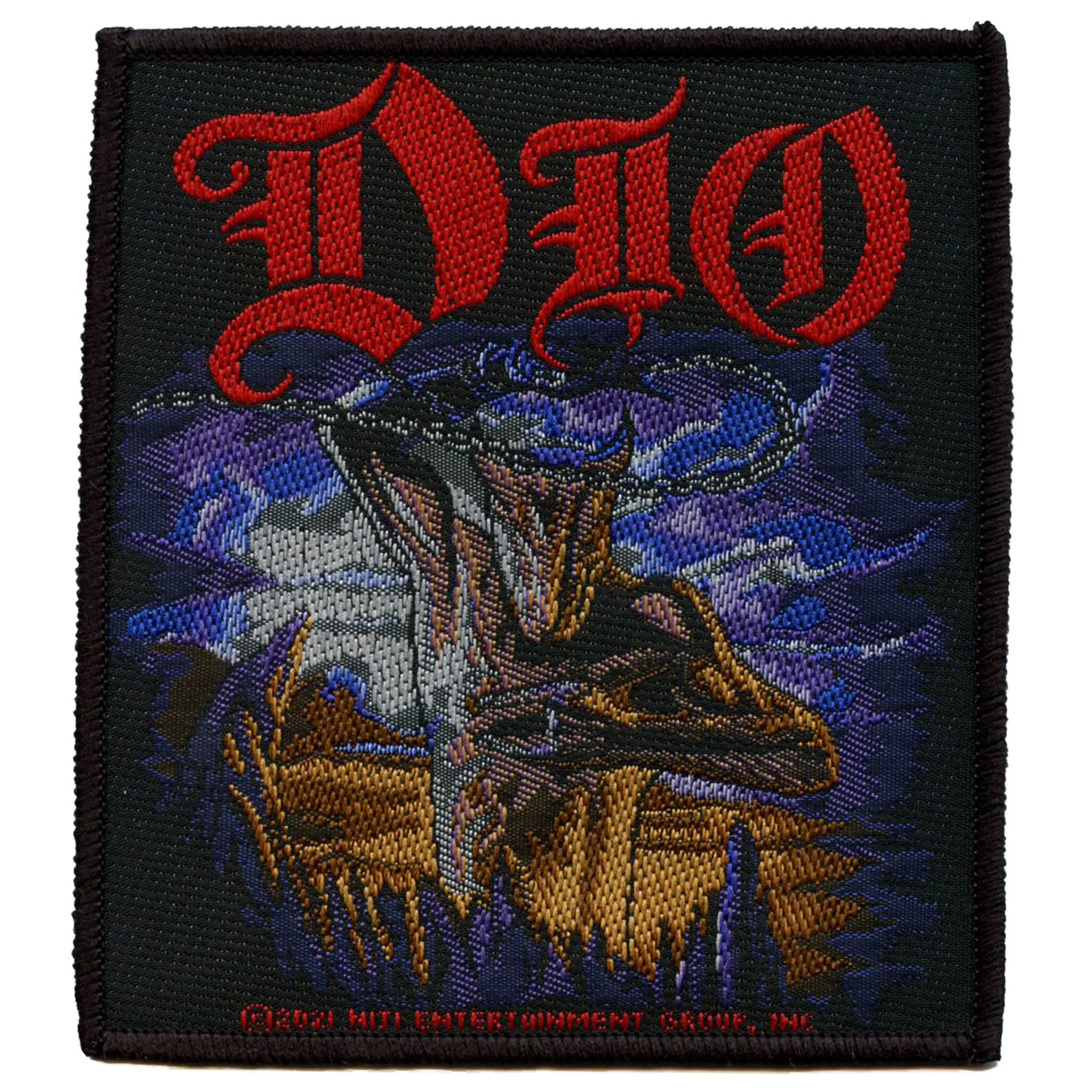 Dio Murray Demon Patch Mascot Rock Band Woven Iron On – Patch Collection