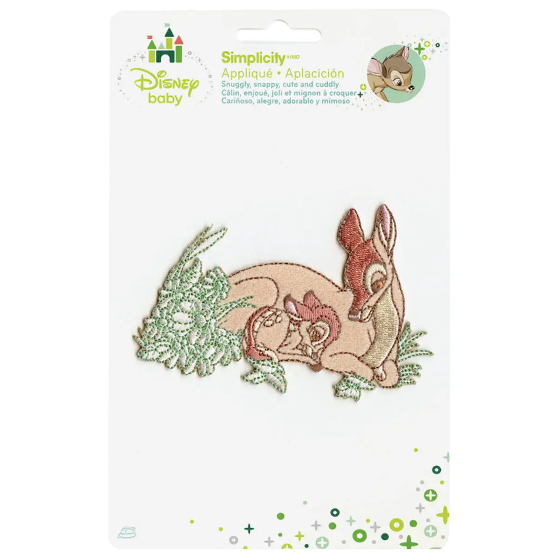 Disney Bambi And Mother Embroidered Applique Iron On Patch – Patch ...