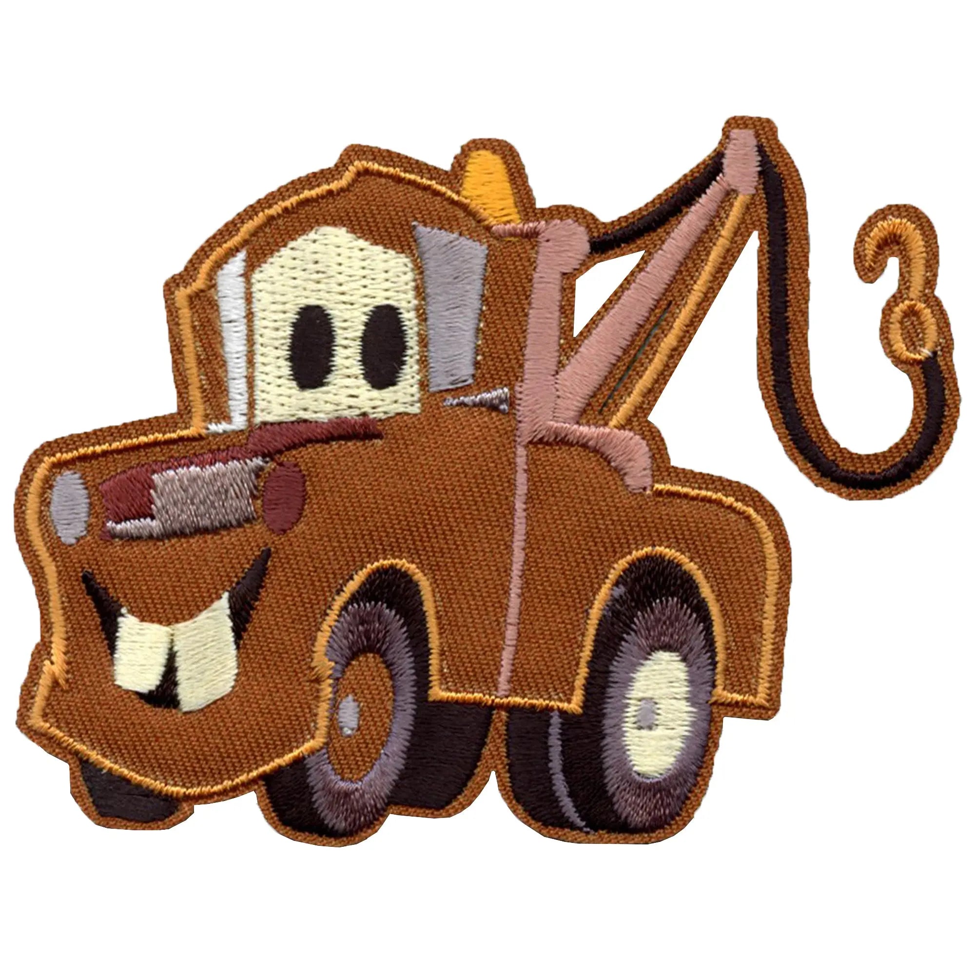 Disney Cars Mater Pose Patch Brown Pickup Truck Embroidered Iron On ...