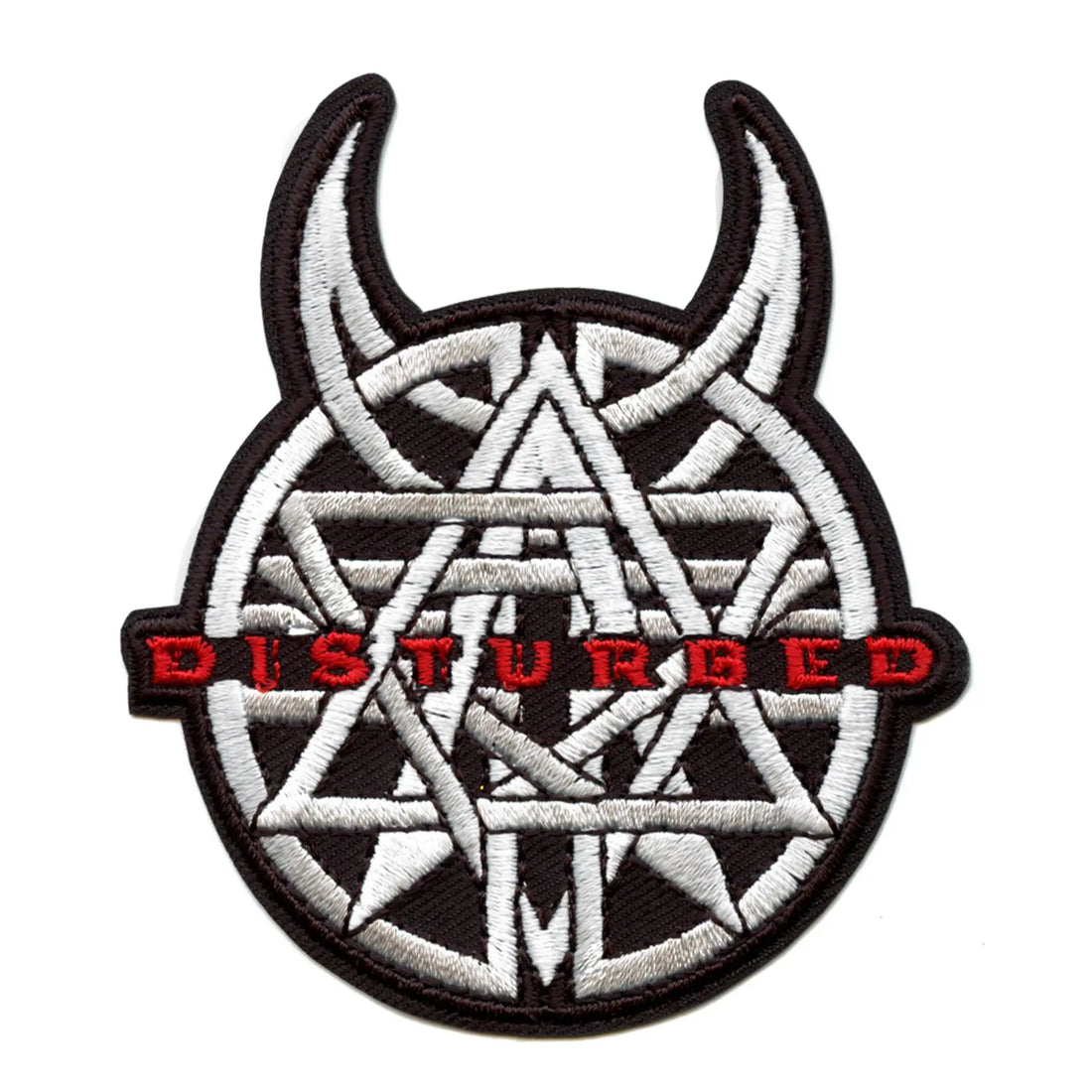 Disturbed Amulet Logo Patch Chicago Metal Band Embroidered Iron On – Patch Collection