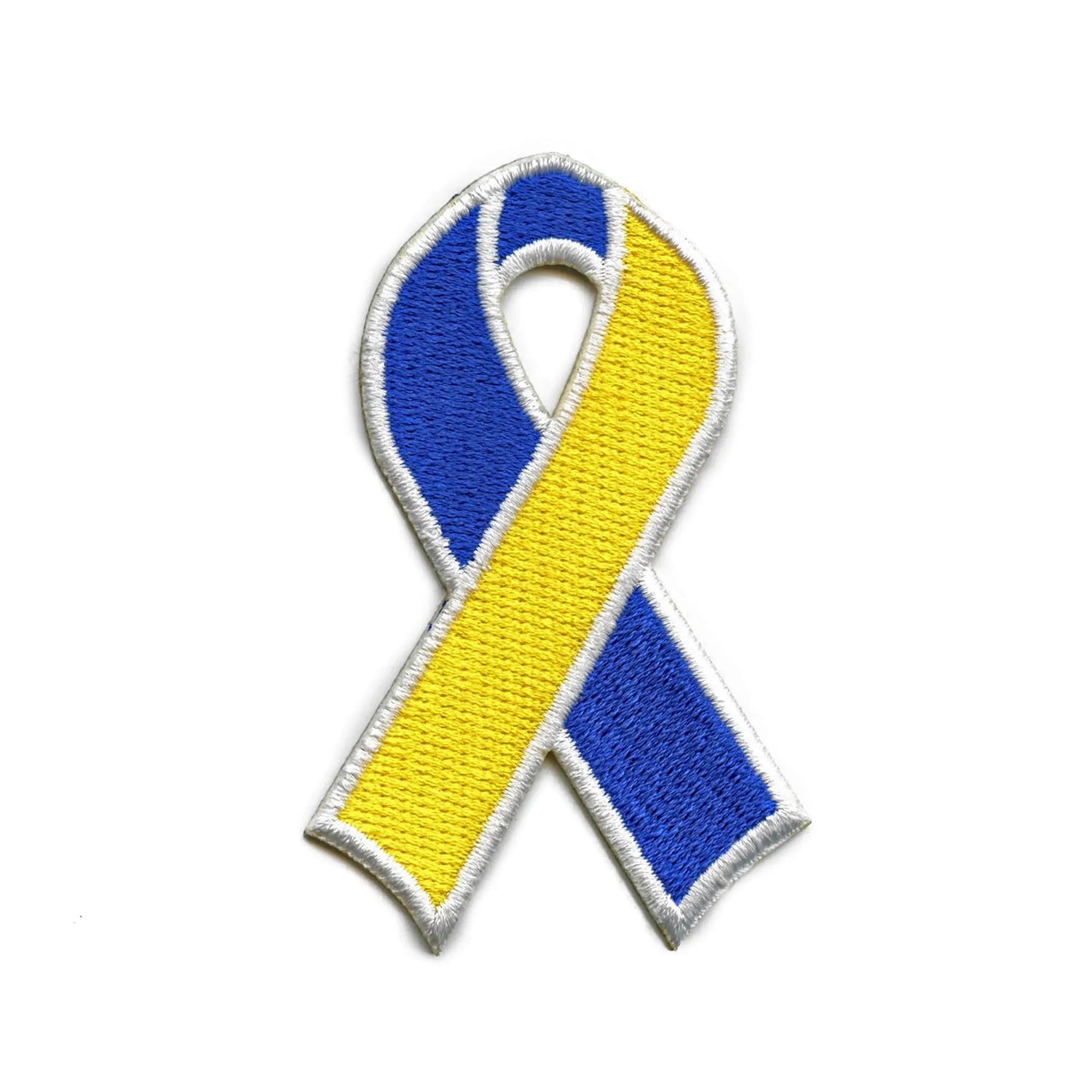 Down Syndrome Awareness Patch Ribbon Embroidered Iron On – Patch Collection