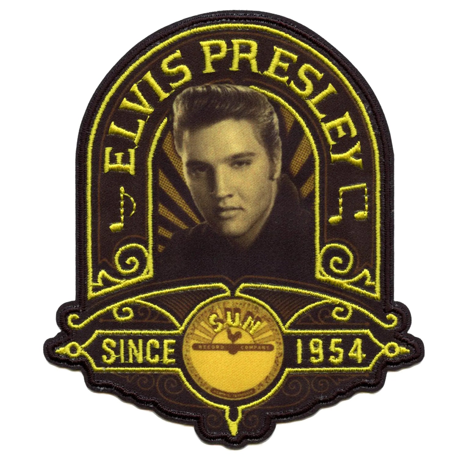 Elvis Presley Since 1954 Patch Legend Rock King Embroidered Iron on ...